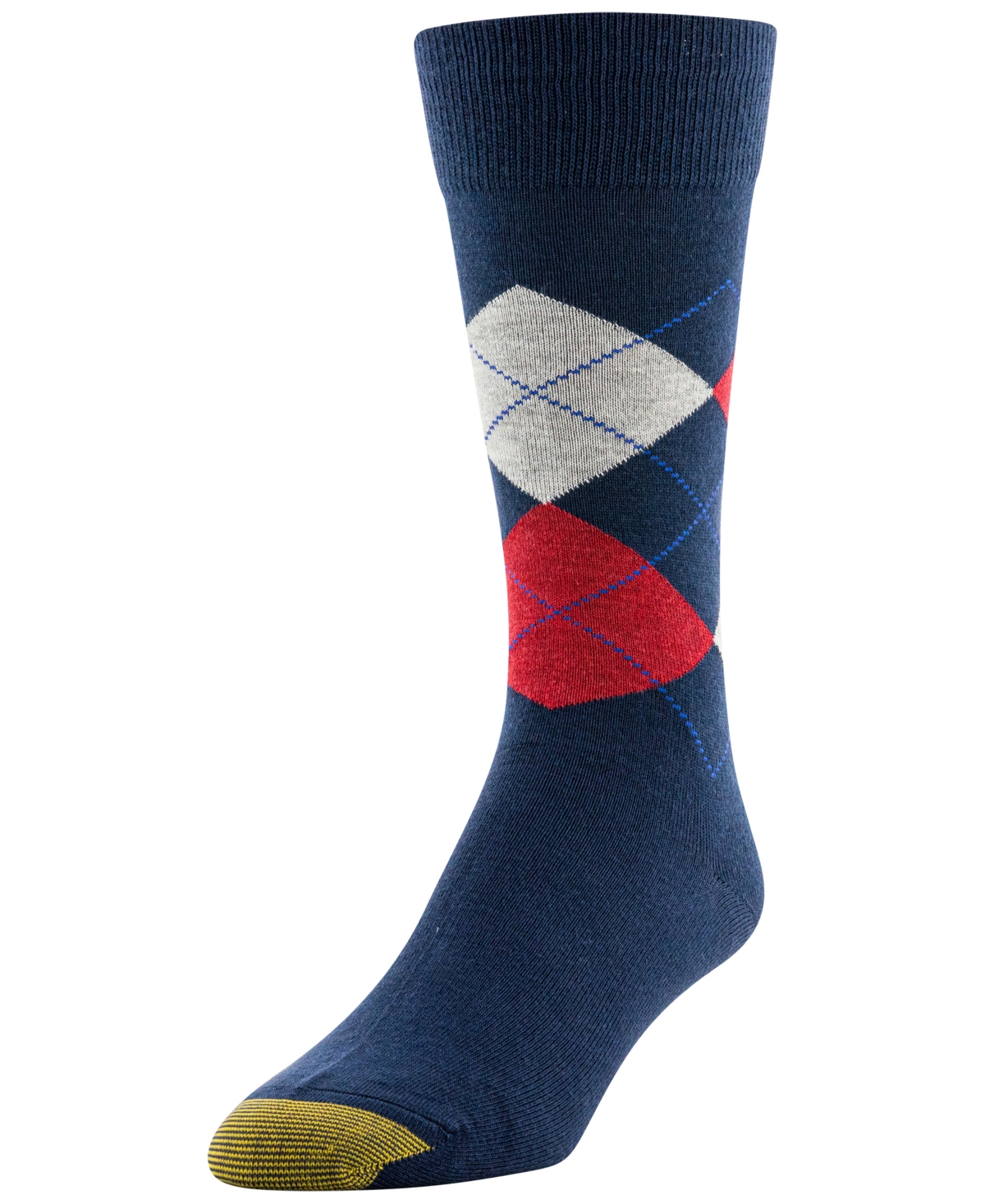 Click here for Gold Toe Mens Single Americana Argyle Crew Socks -... prices