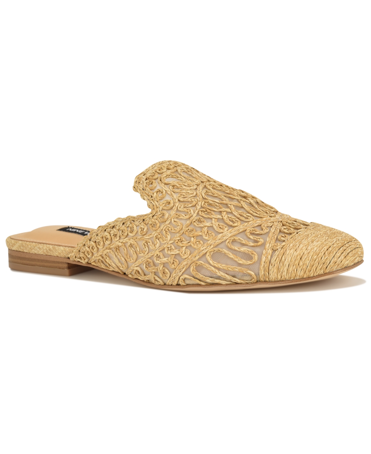 Click here for Nine West Womens Camella Woven Mules Flats - Light... prices