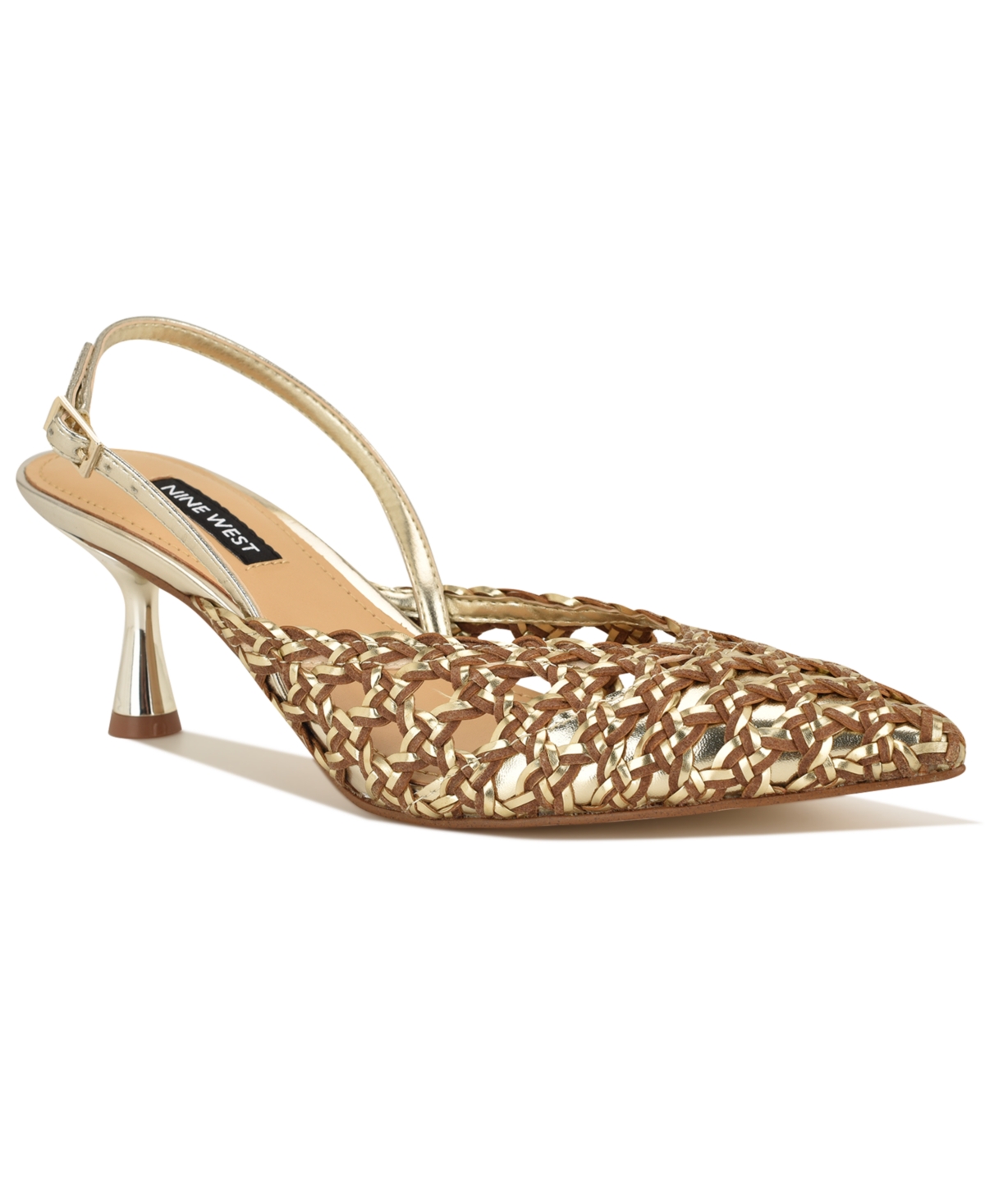 Click here for Nine West Womens Randela Pointed Toe Dress Slingba... prices