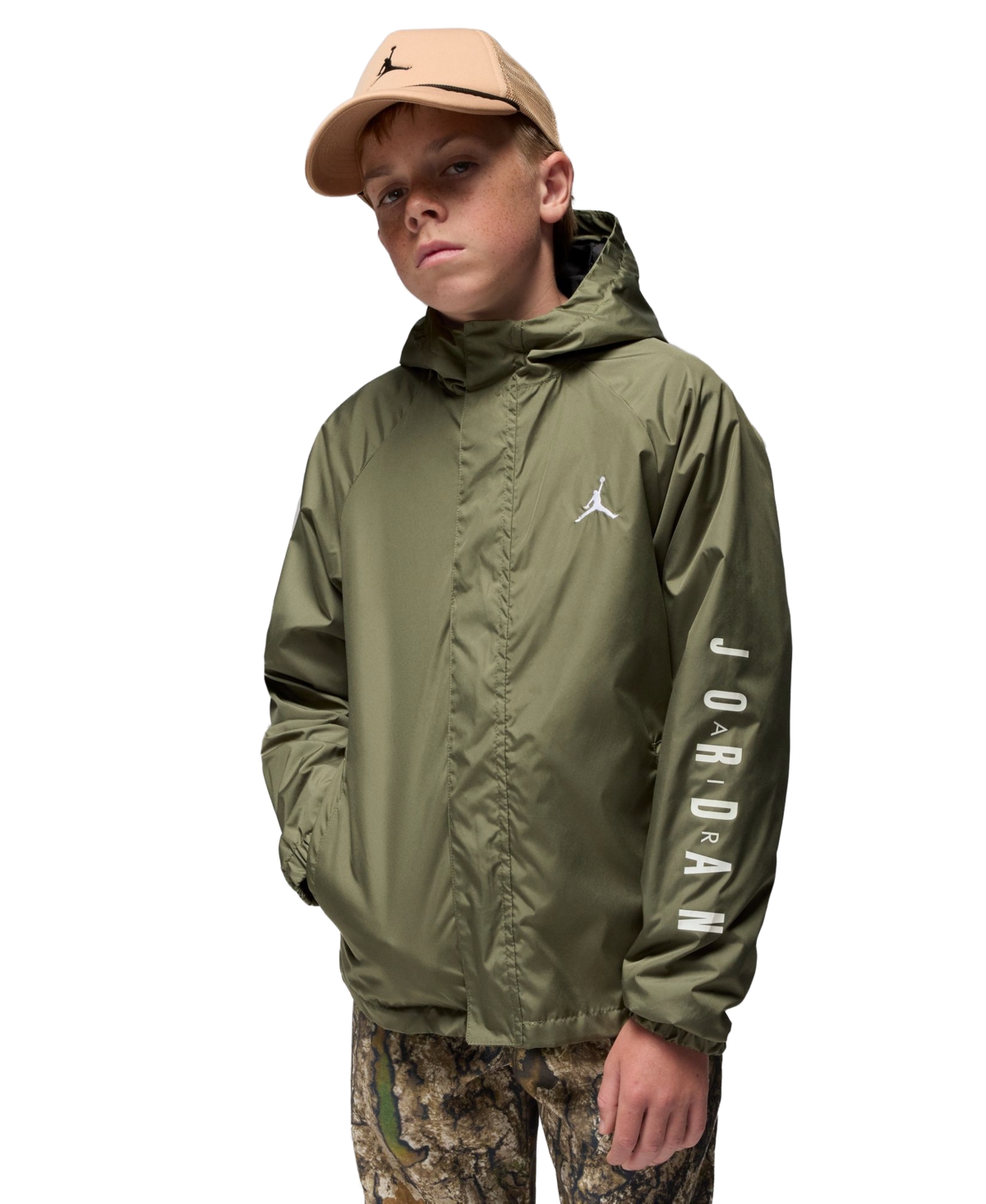 Click here for Jordan Boys and Girls 8-20 System Long Sleeve Jack... prices