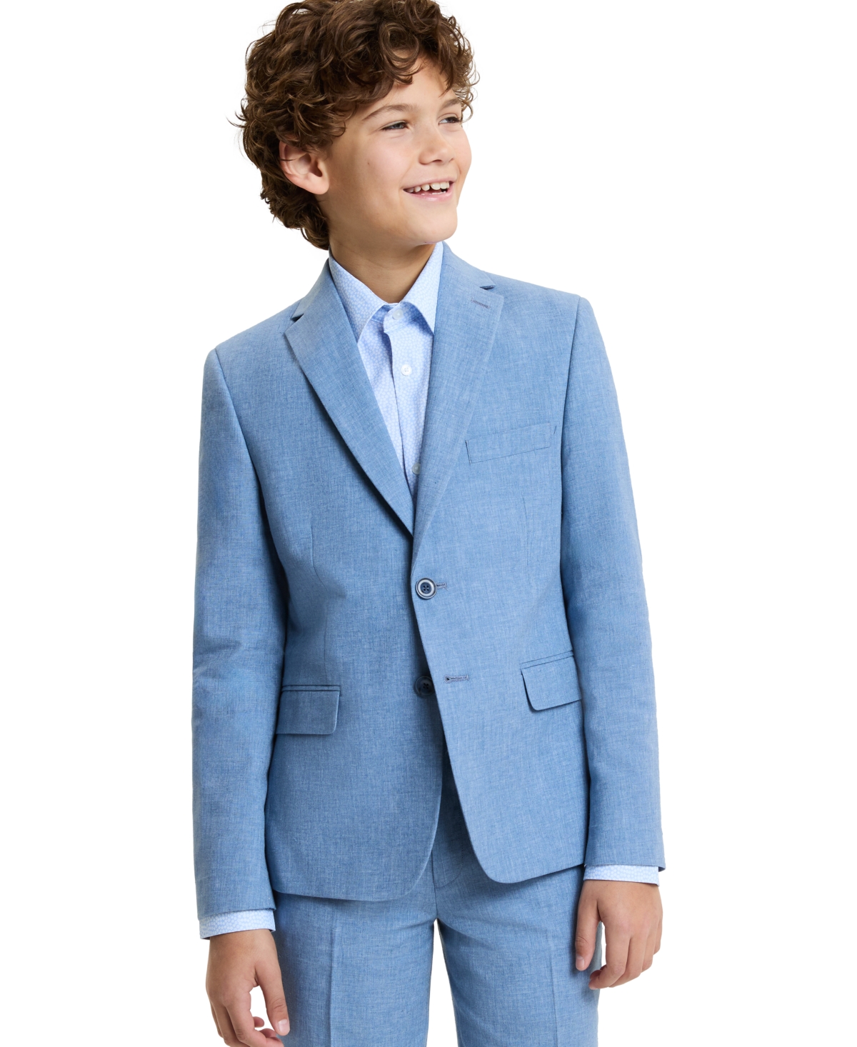 Click here for Michael Kors Boys 8-20 Notch Collar Jacket - Navy prices