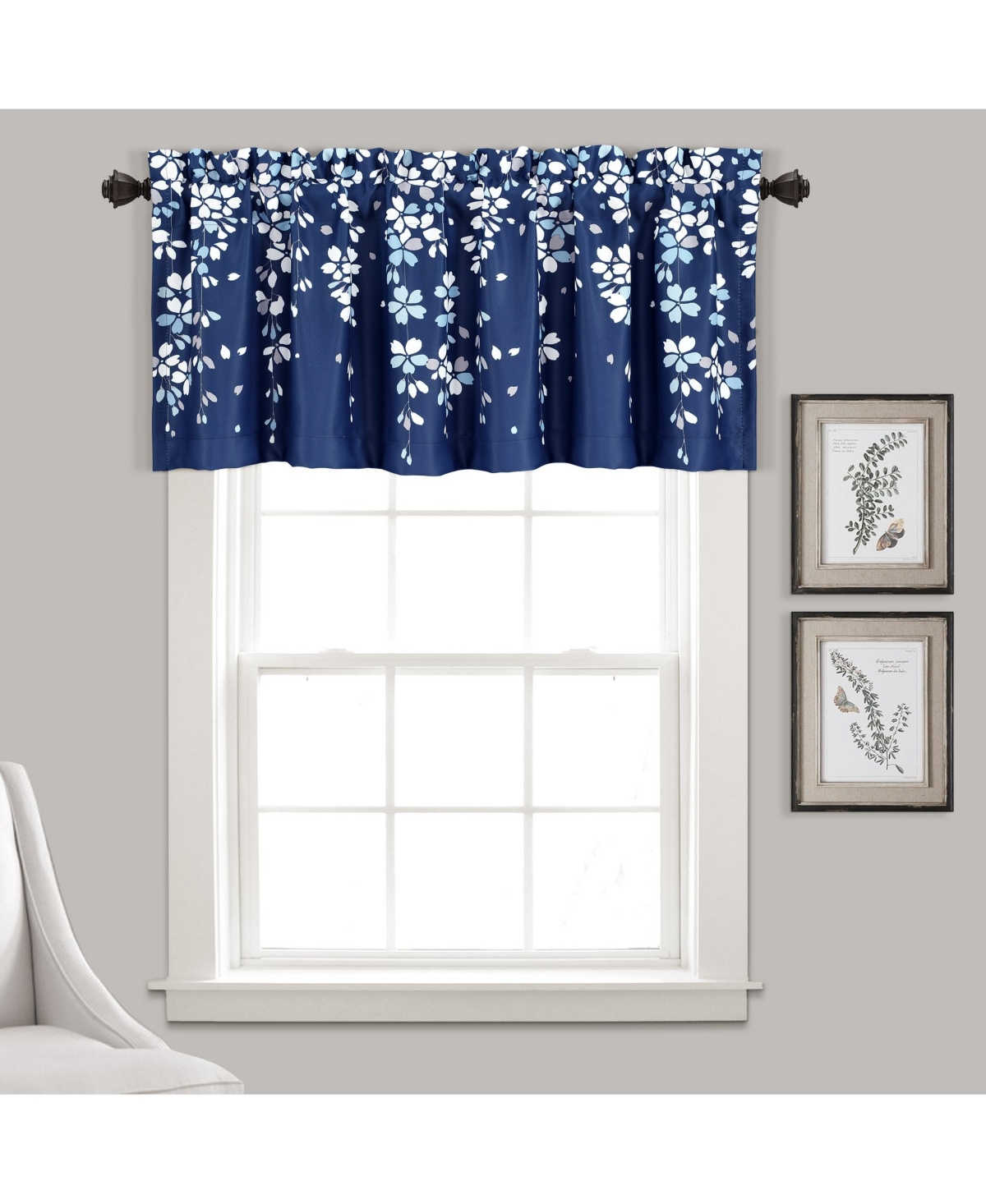 Click here for Lush Decor Weeping Flower Room Darkening Valance C... prices