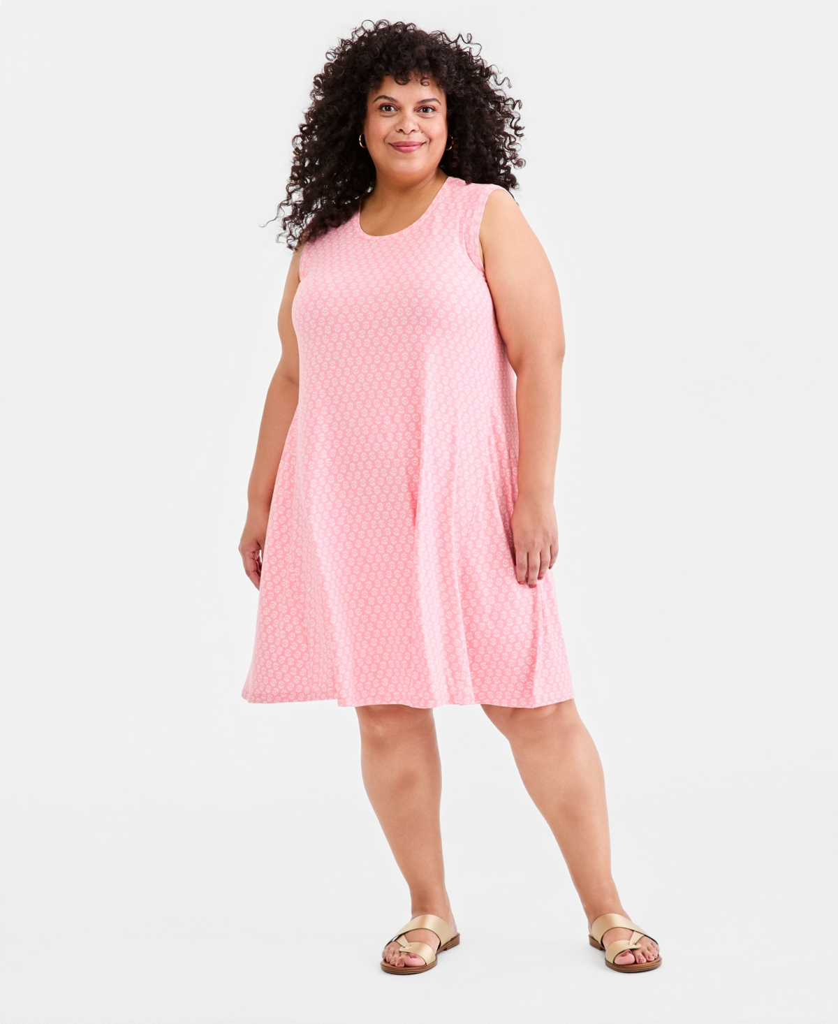 Click here for Style & Co Plus Size Printed Flip-Flop Dress  Macy... prices