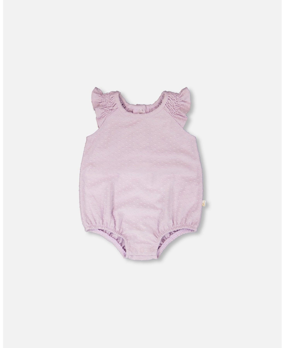 Click here for Deux par Deux Baby Girls Jersey Romper Lavender -... prices