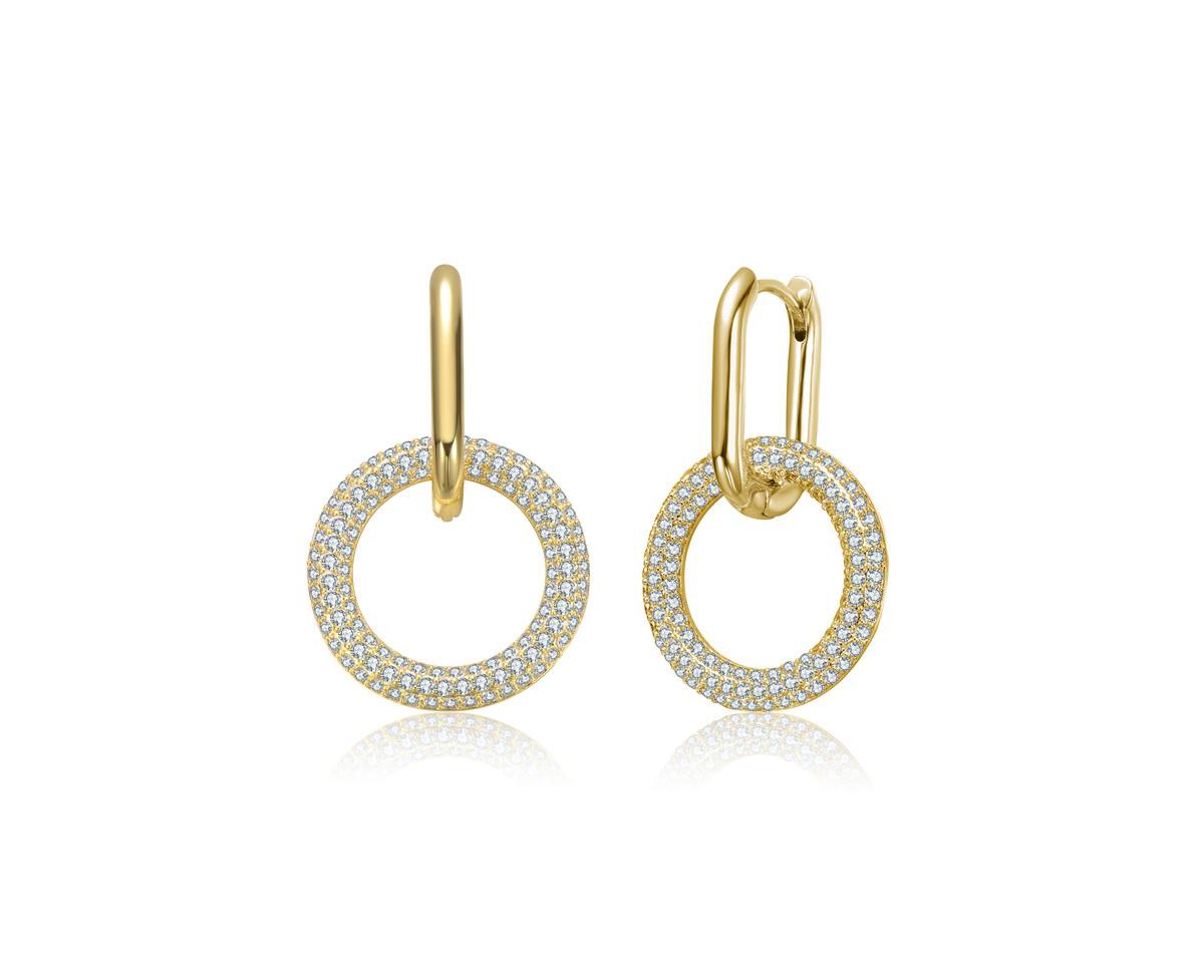 Click here for Rachel Glauber Modern Round & Oval Fusion Paved Cz... prices