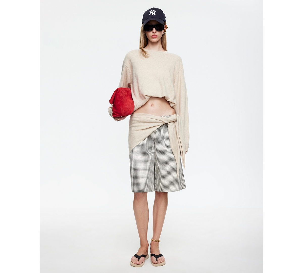 Click here for Lioness Womens Sevigney Pull-On Long Shorts - Crea... prices