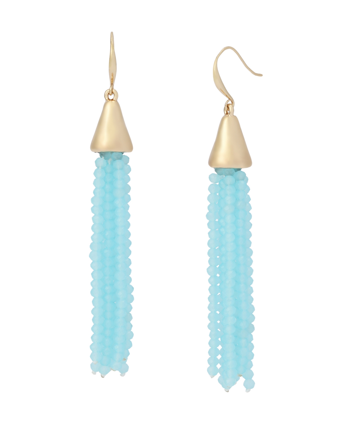 Click here for Robert Lee Morris Soho Seed Bead Fringe Earrings -... prices