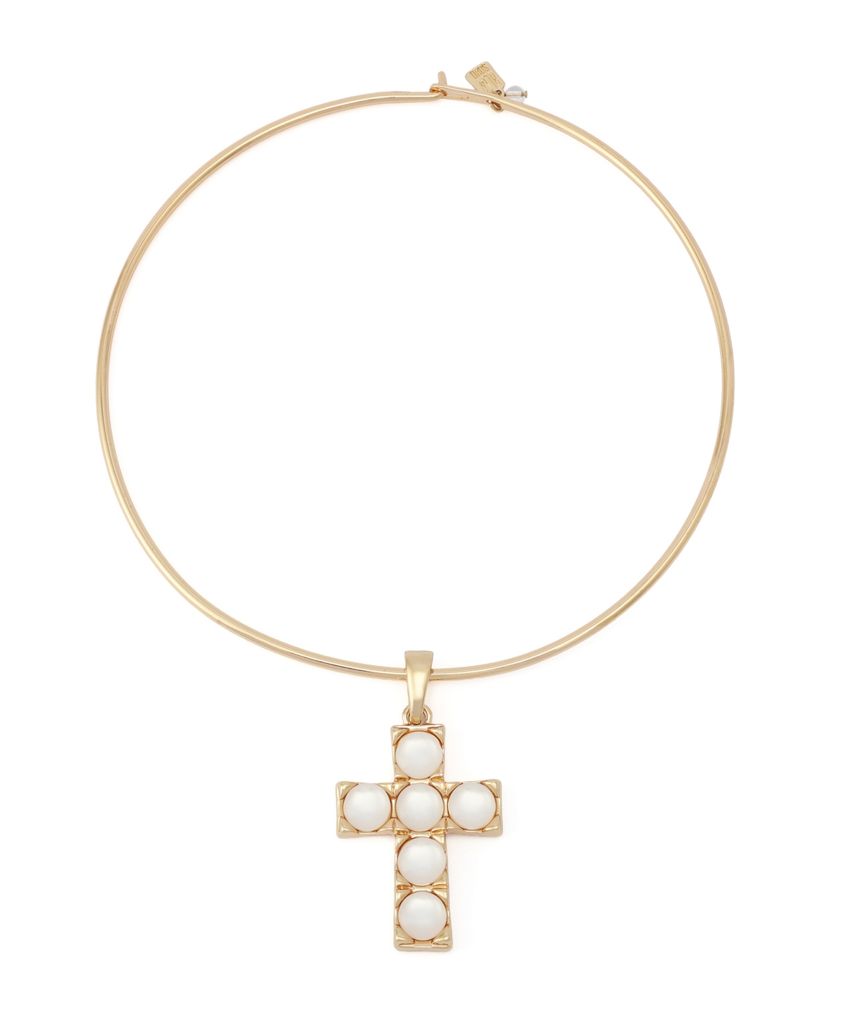 Click here for Robert Lee Morris Soho Mother of Pearl Cross Penda... prices