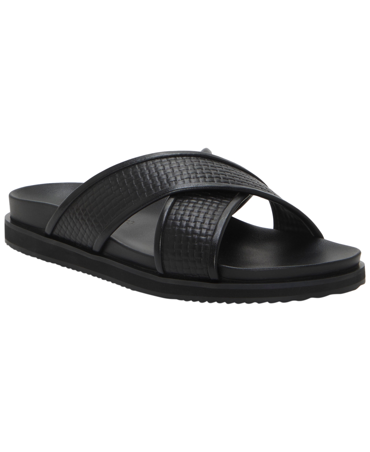 Click here for Vince Camuto Mens Dabor Cross Strap Sandals - Blac... prices