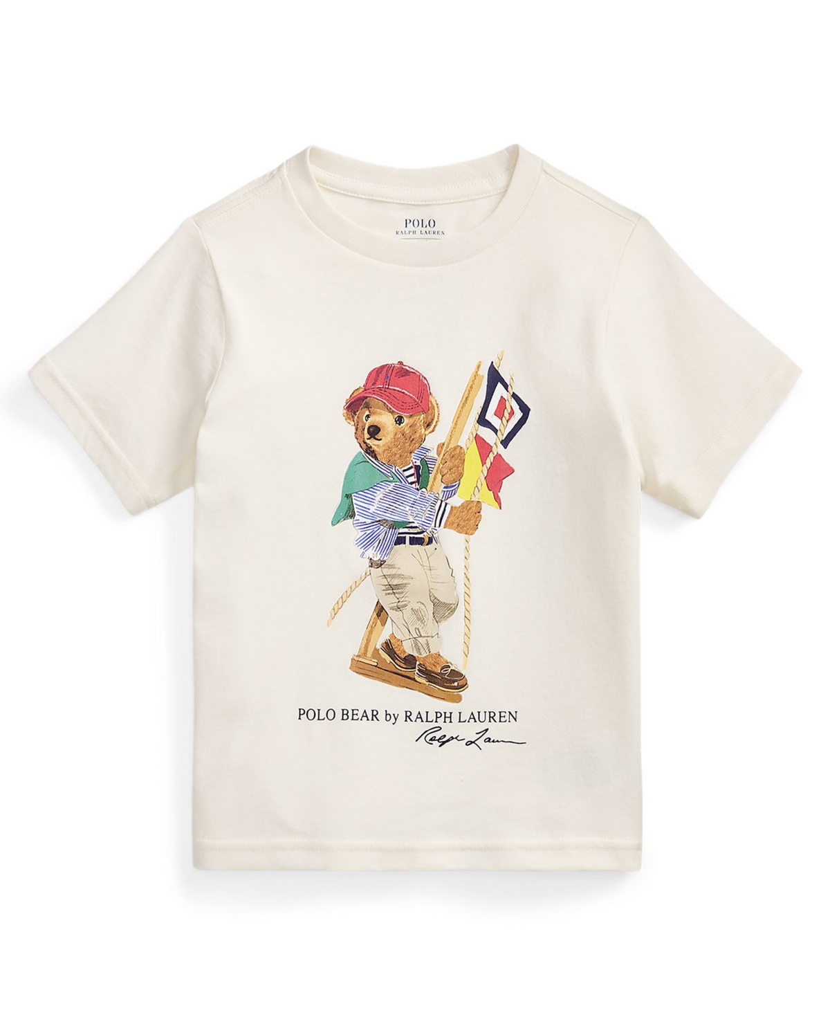 Click here for Polo Ralph Lauren Boys 2-7 Polo Bear Graphic Print... prices