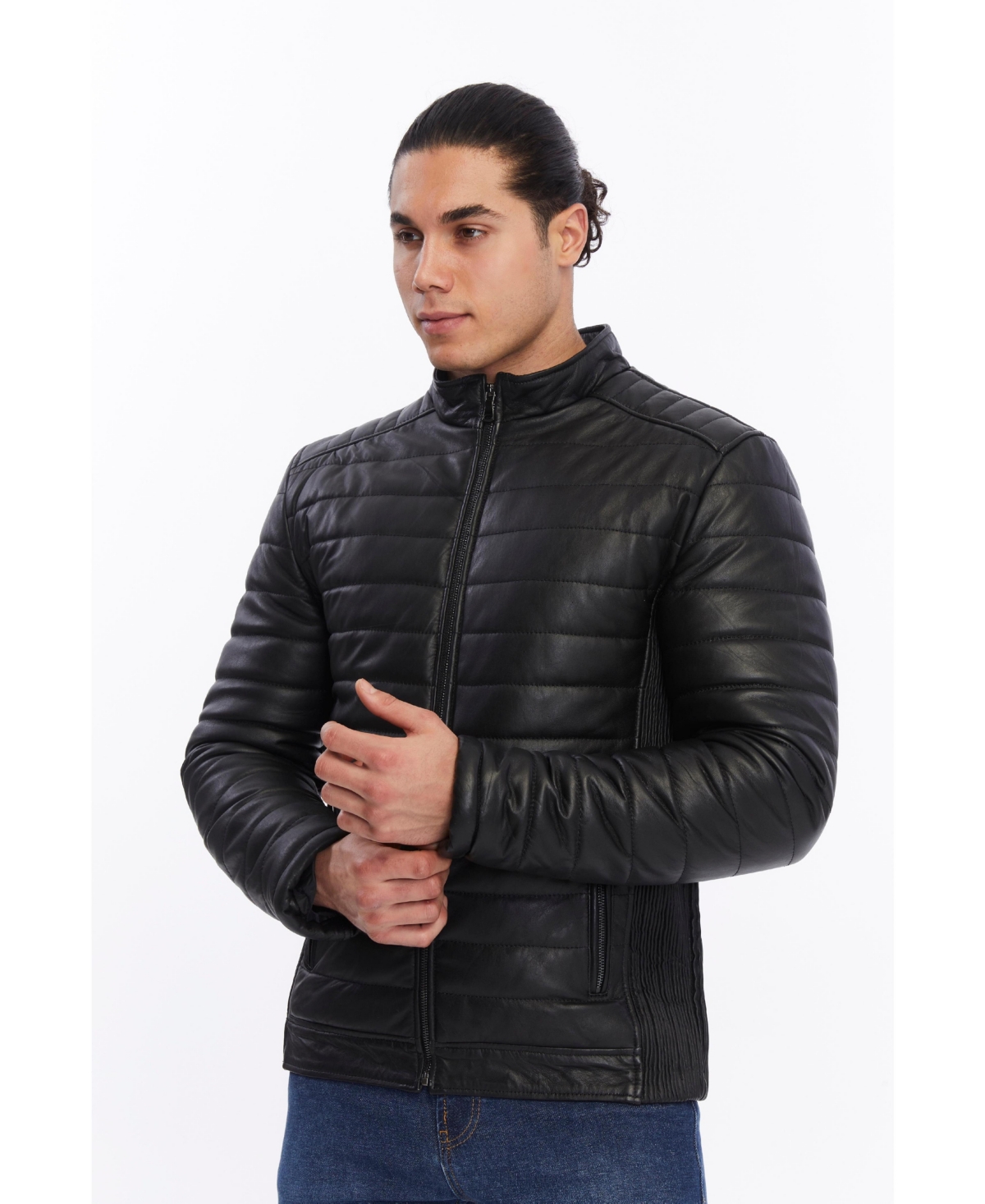 Click here for Furniq Uk Mens Light Puffer Jacket - Black prices