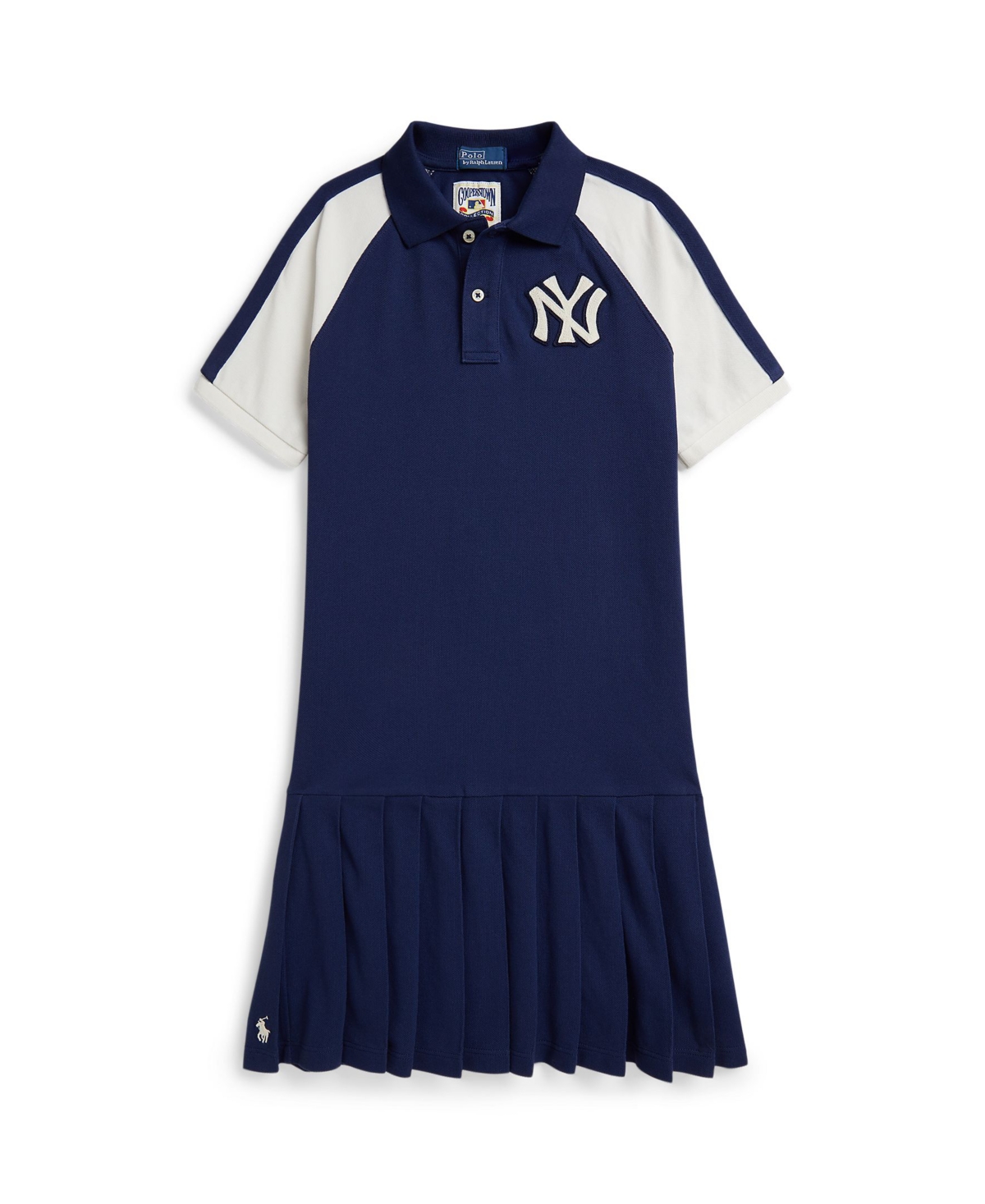 Click here for Polo Ralph Lauren Girls 7-16 Yankees Polo Collar D... prices
