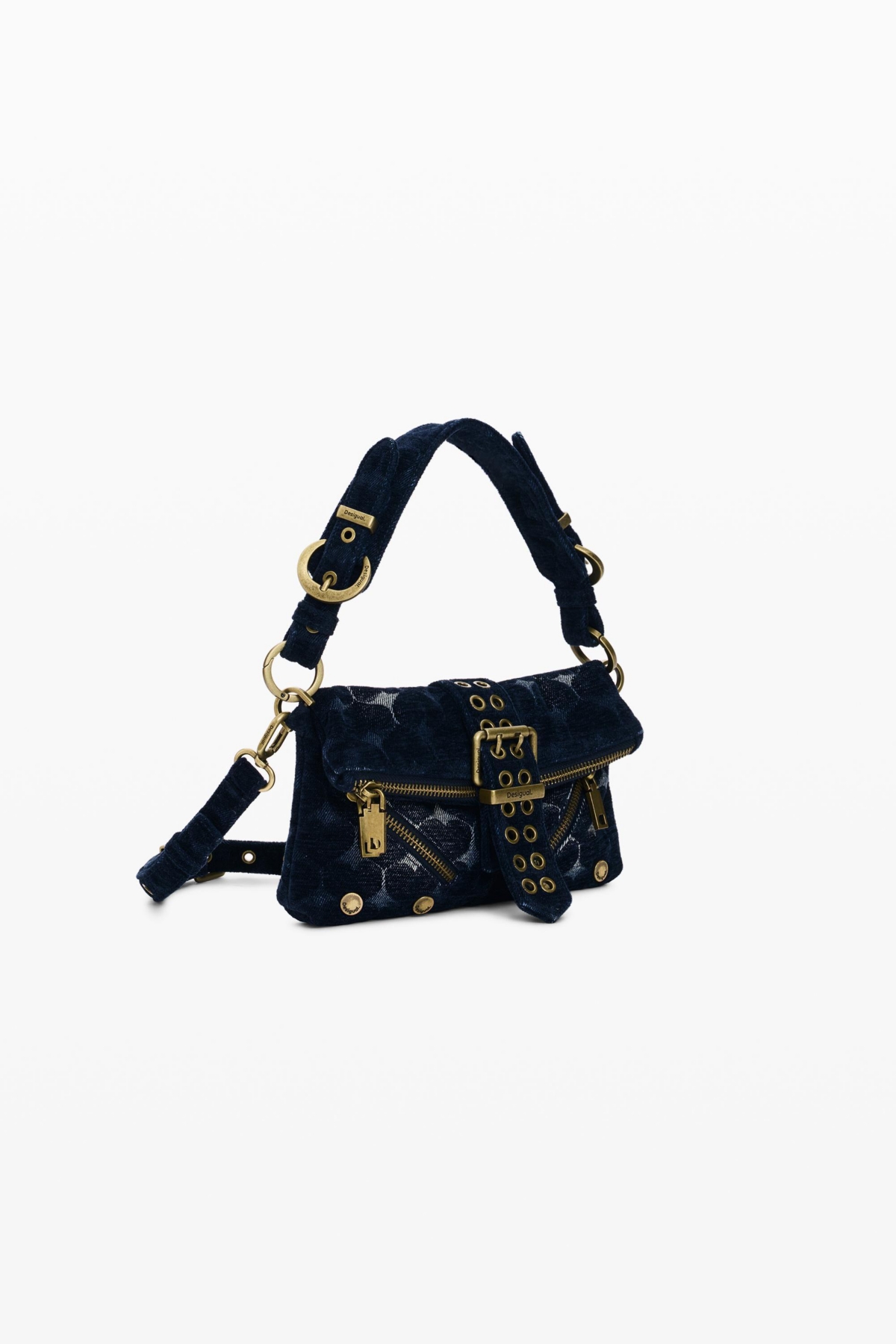 Click here for Desigual Womens Small Buckle Bag - Camel prices