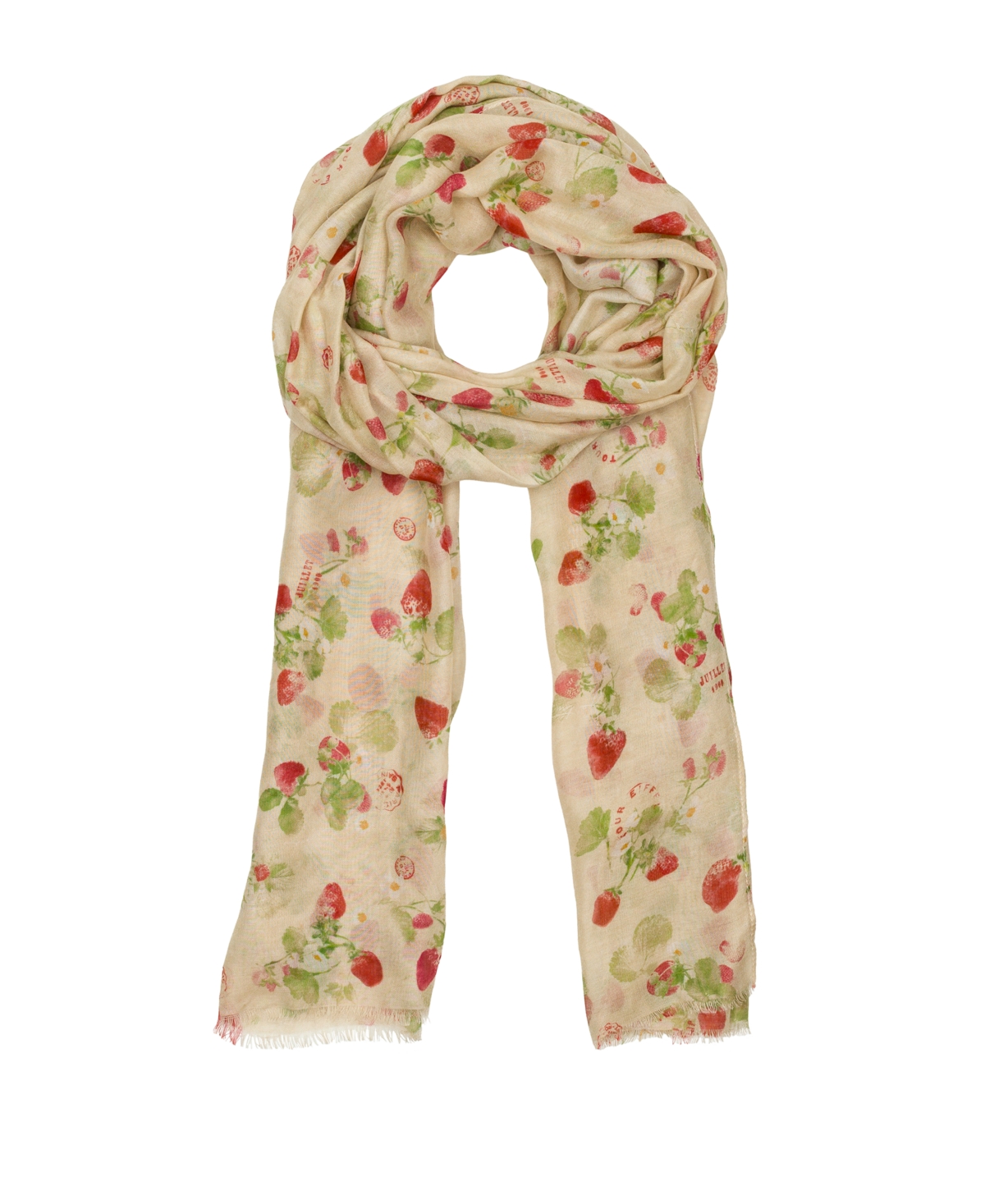 Click here for Patricia Nash Vintage Print Scarf - Parchment Stra... prices