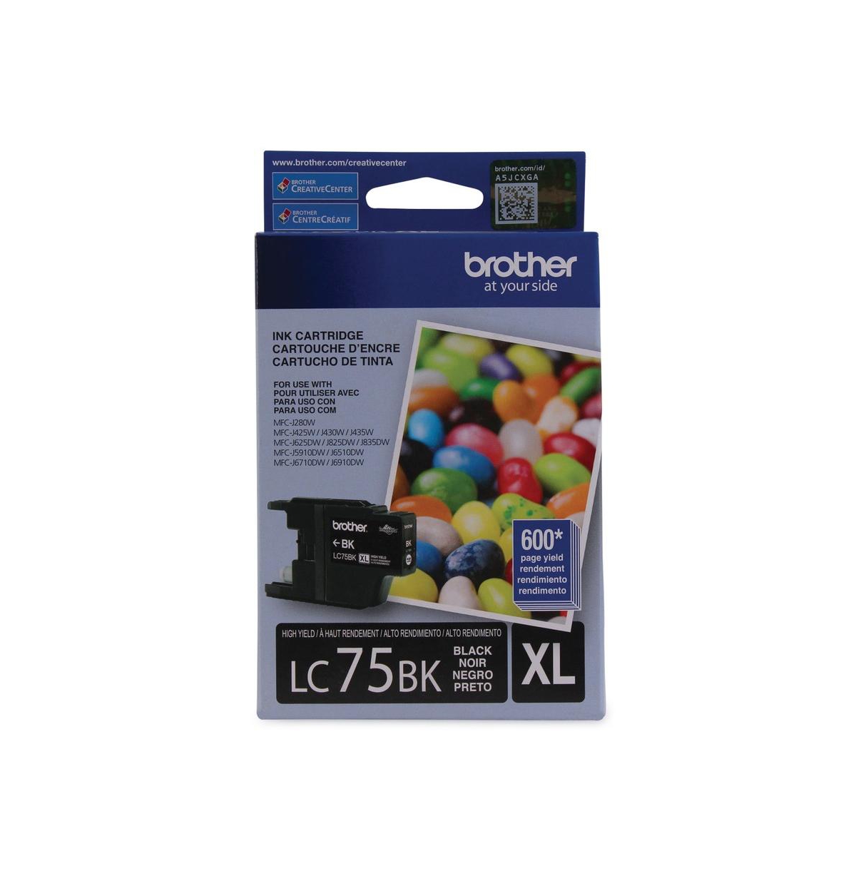 Click here for Brother LC75BK Innobella 600 Page High-Yield Ink -... prices