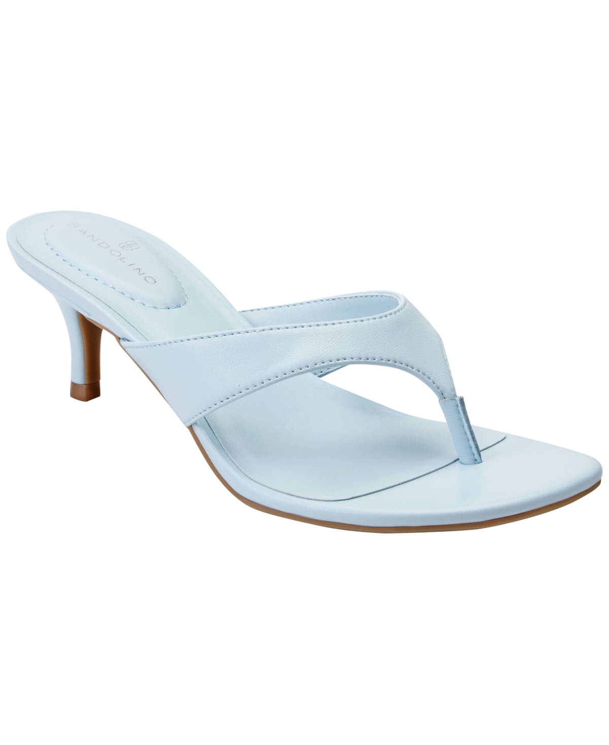 Click here for Bandolino Womens Ammer Slip-On Kitten Heel Sandals... prices