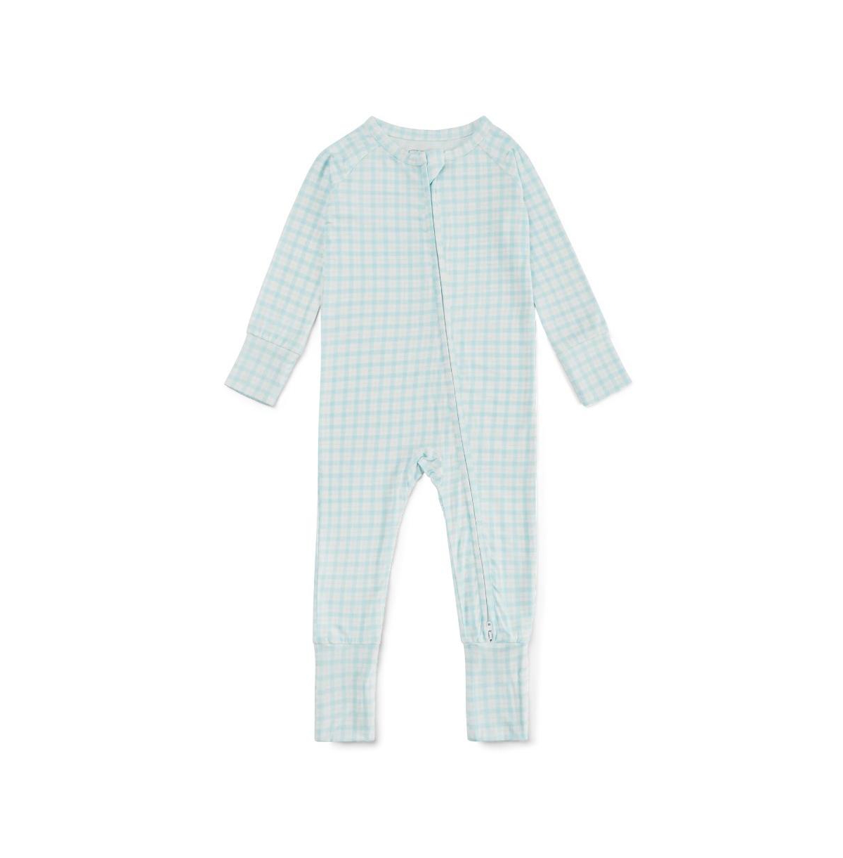 Click here for Motette Boys Coastal Check Bamboo Sleeper - Light... prices