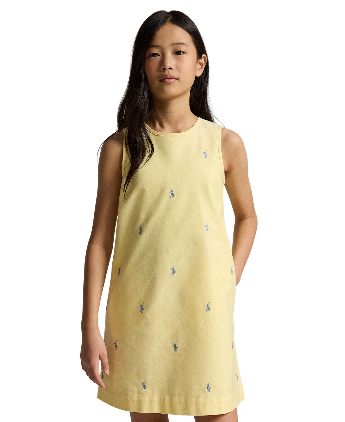 Click here for Polo Ralph Lauren Girls 7-16 Polo Pony Crewneck Ox... prices