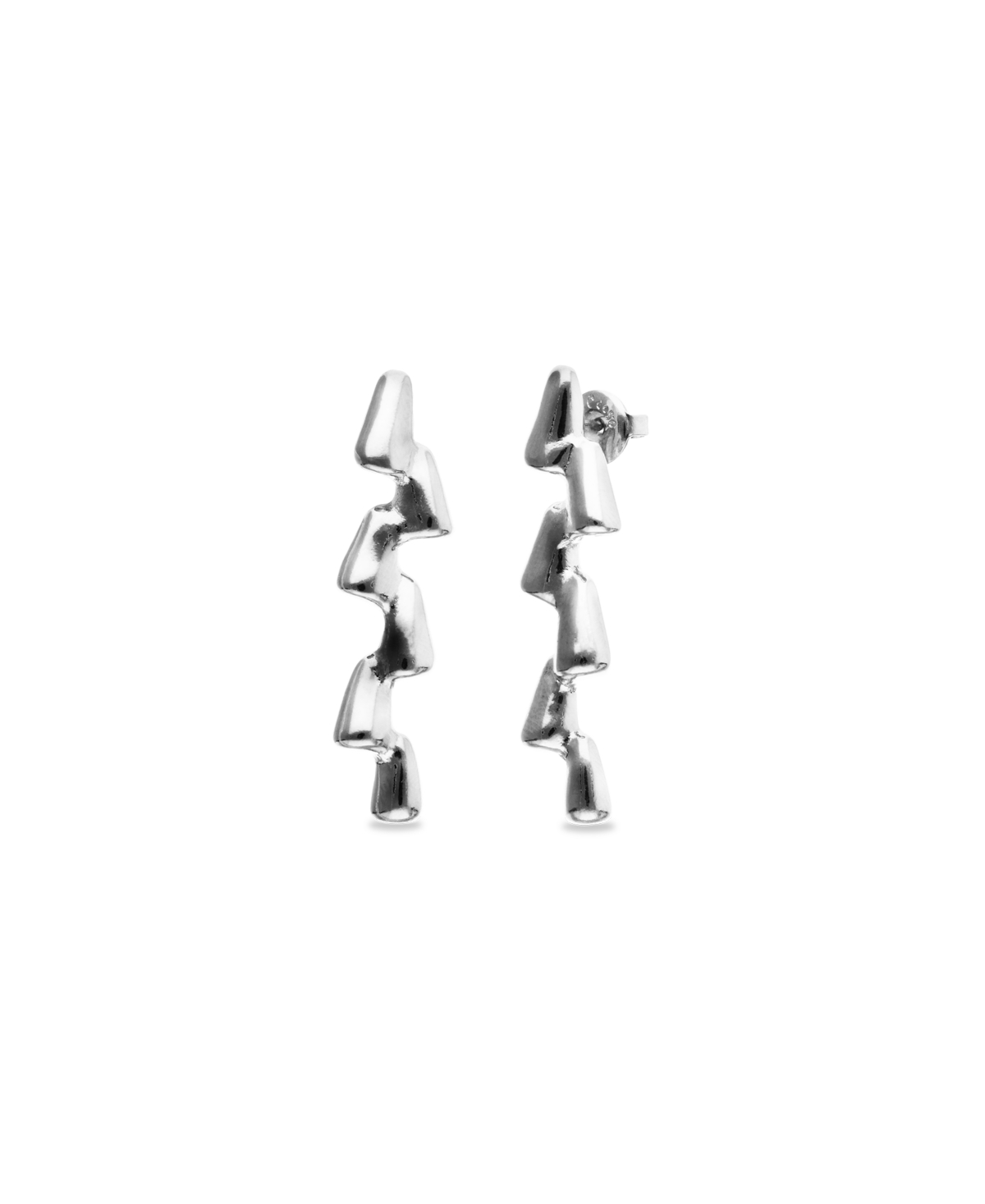 Click here for Unode50 Sterling Silver Plated Earrings - Silver prices