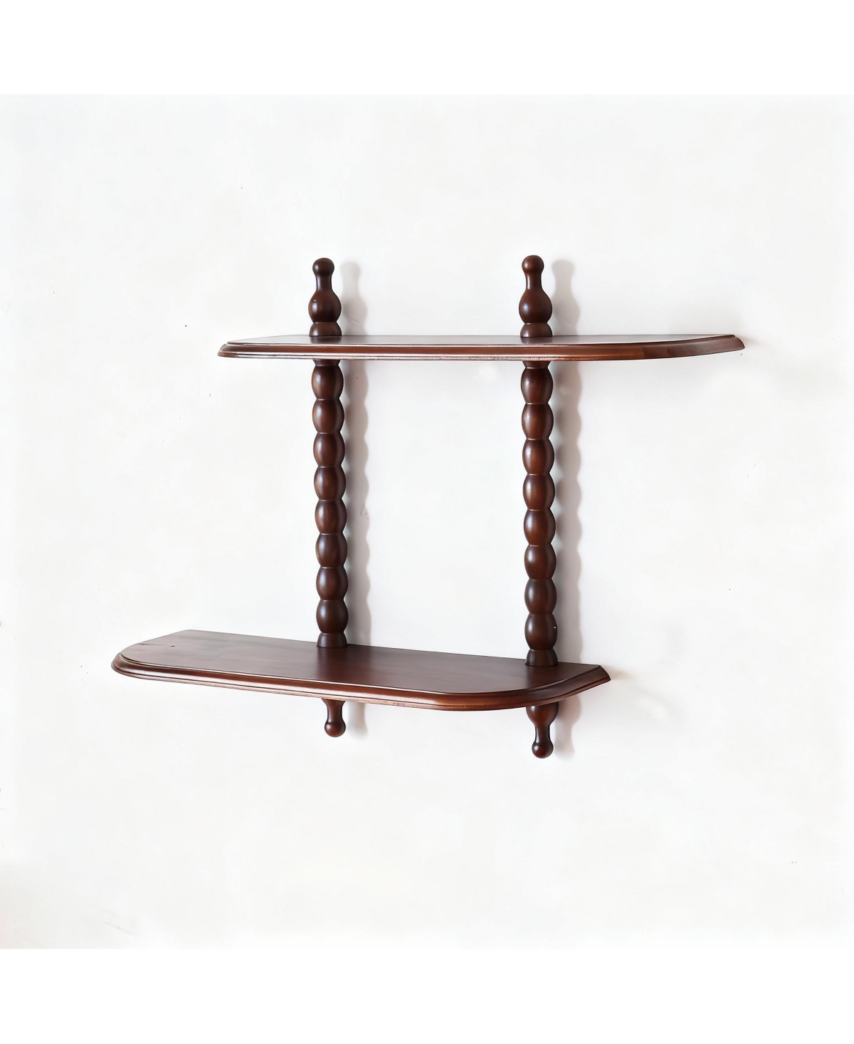 Click here for Yigii Two-Tier Wall Floating Shelf with Roman Colu... prices