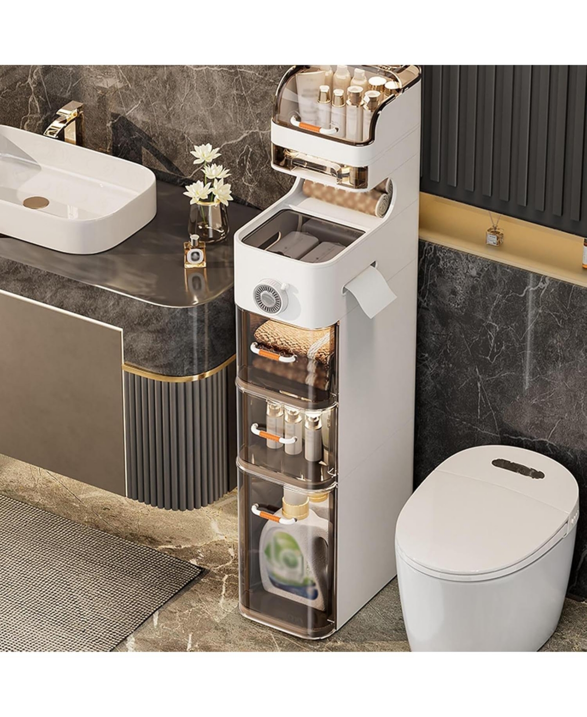 Click here for gaomon 7-Tier Waterproof Plastic Storage Cabinet N... prices