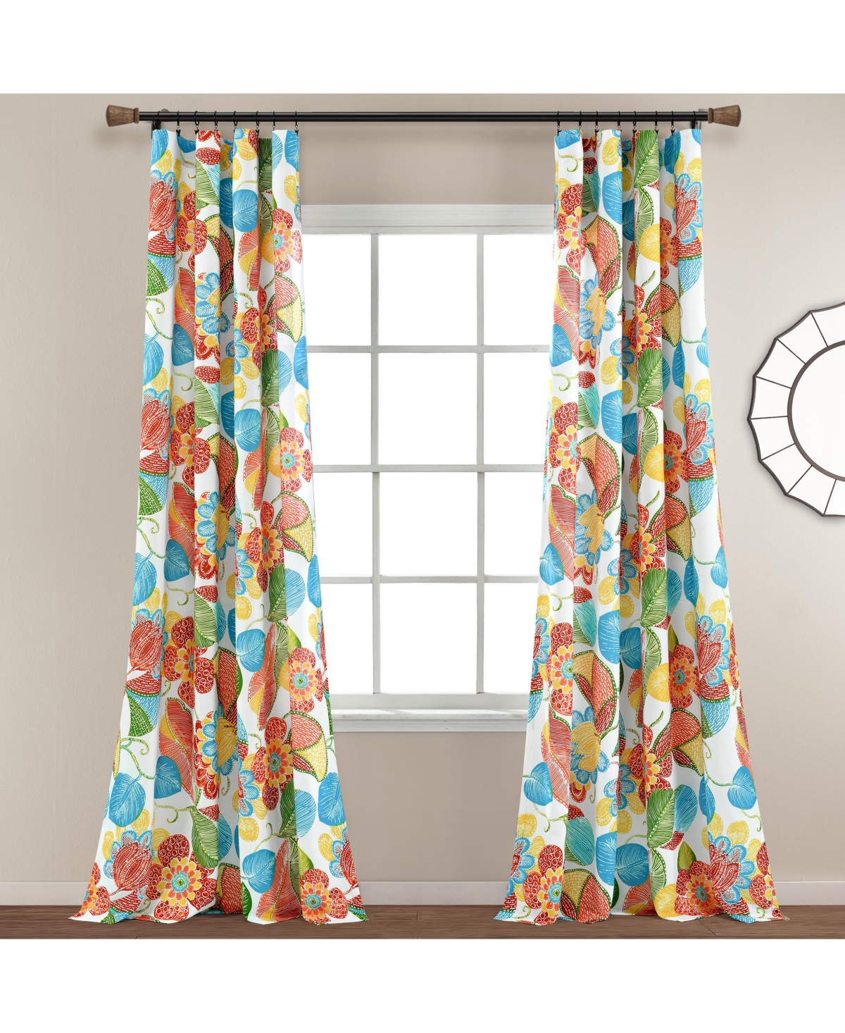 Click here for Lush Decor Layla Light Filtering Window Curtain Pa... prices