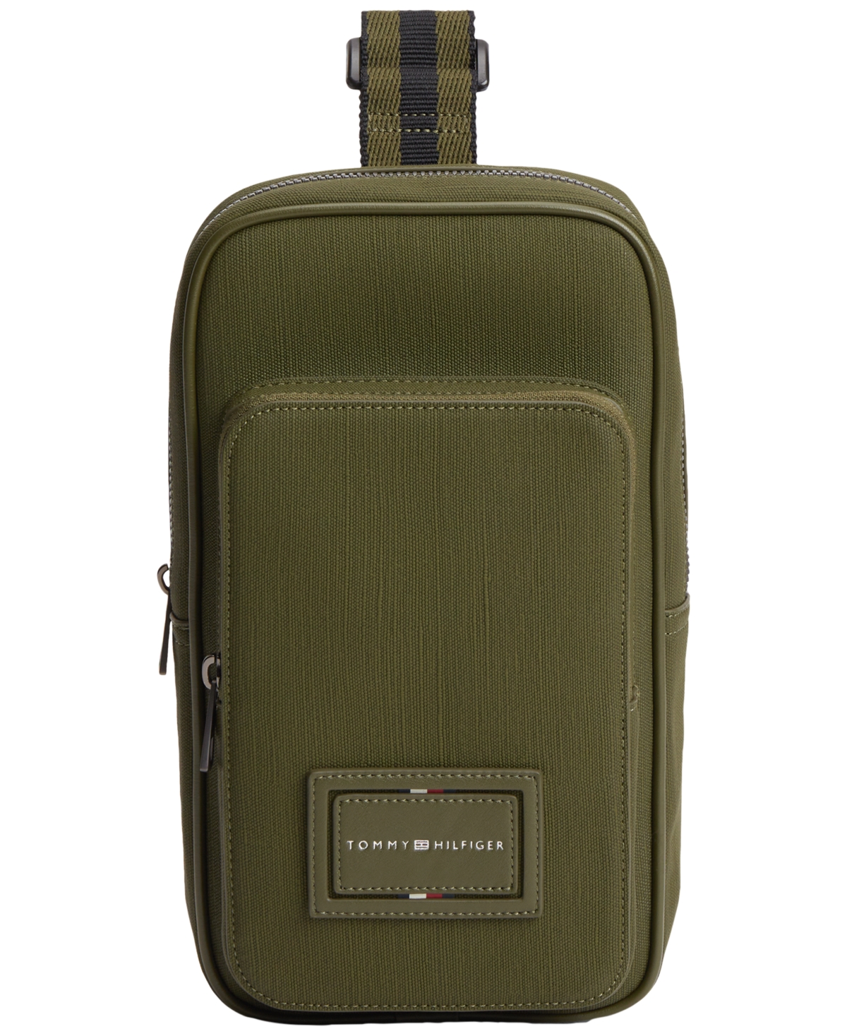 Click here for Tommy Hilfiger Mens Foundation Sling Bag - Olivewo... prices