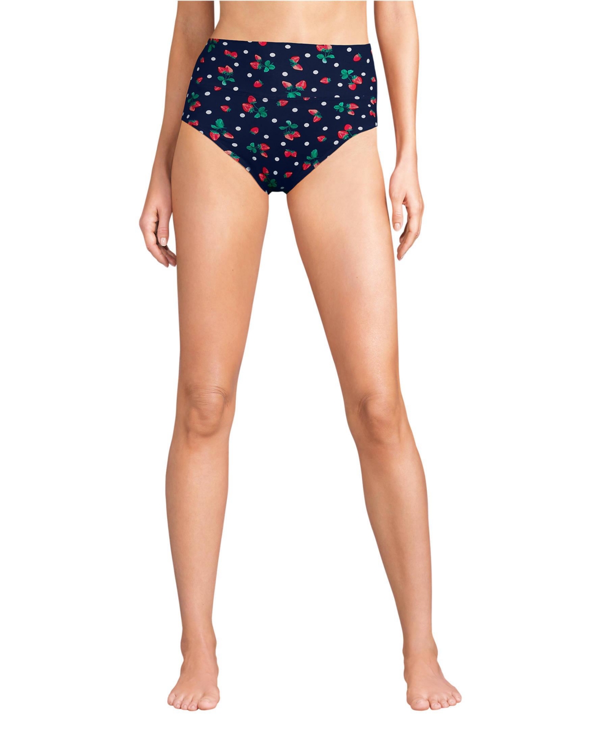 Click here for Lands End Womens Pinchless High Waisted Bikini Bot... prices