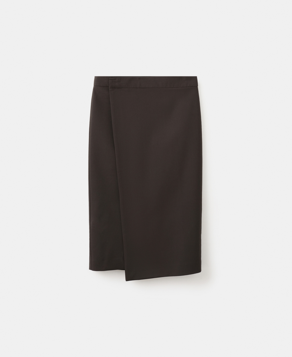Click here for Mango Womens Slit Wrap Skirts - Chocolate prices