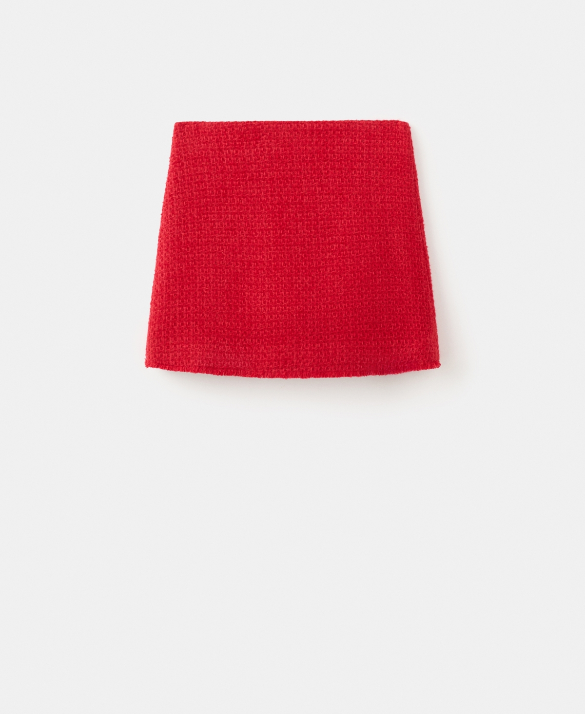Click here for Mango Womens Short Tweed Skirts - Red prices