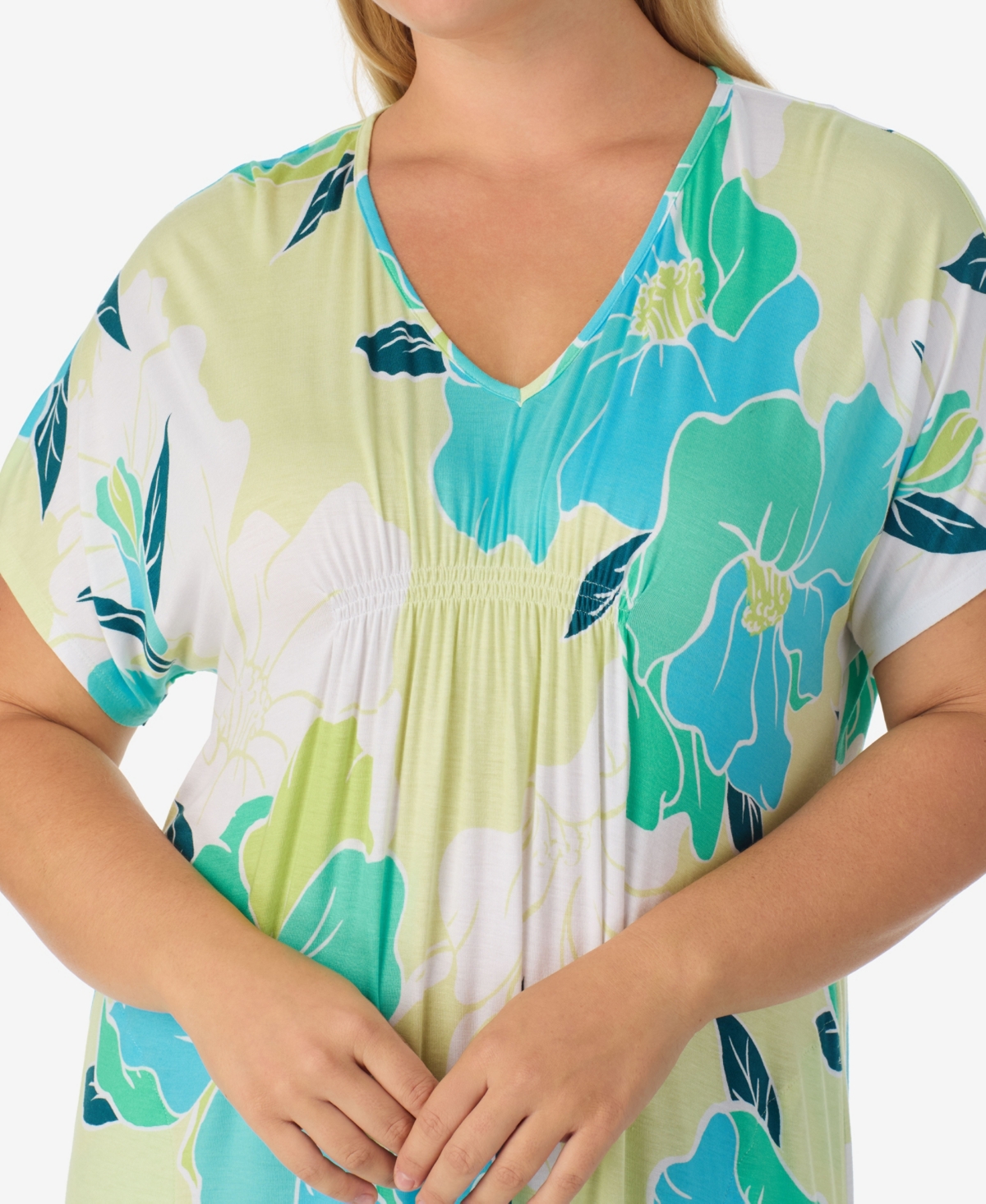 Click here for Ellen Tracy Plus Size Short-Sleeve Long Tunic Jers... prices