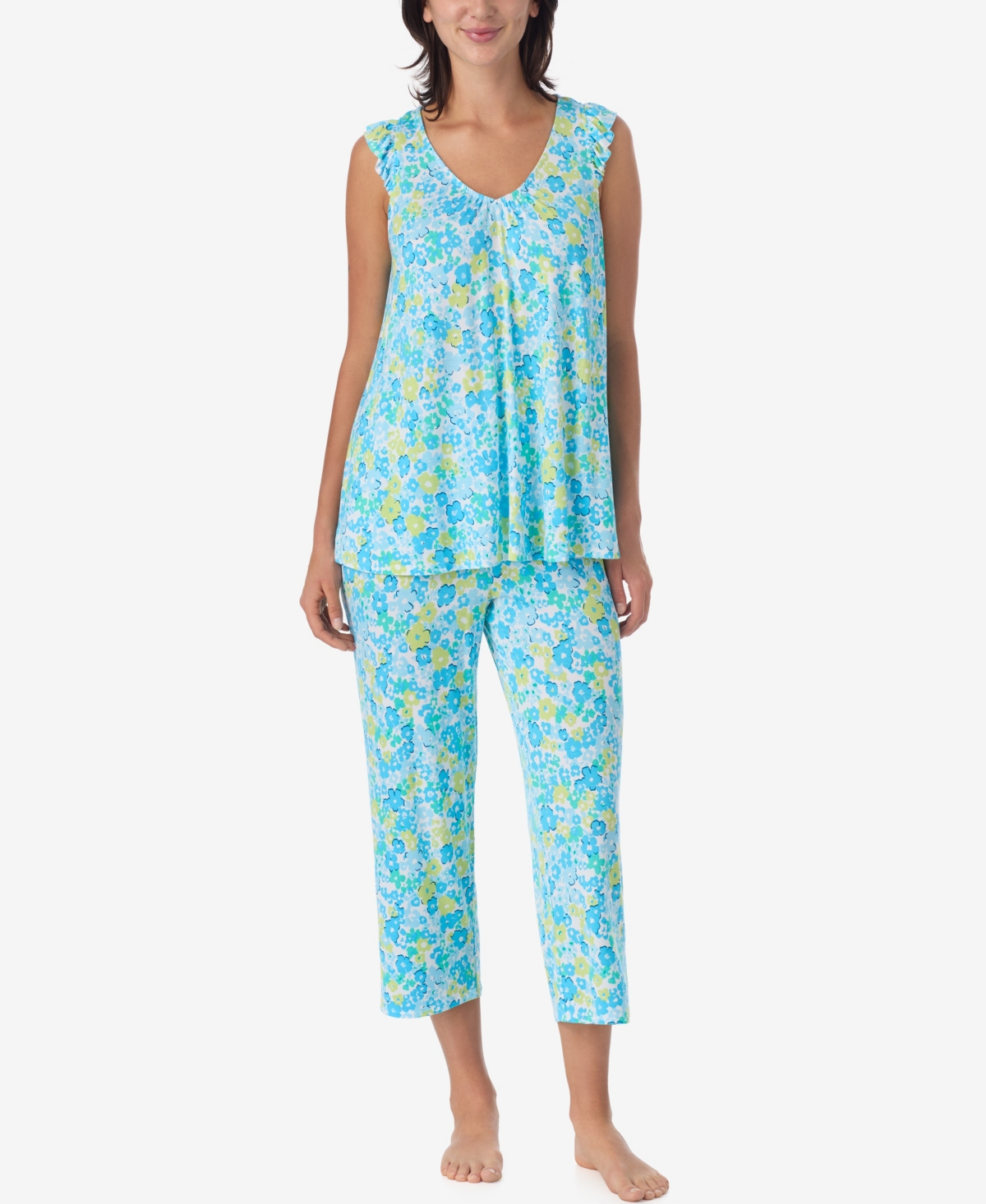 Click here for Ellen Tracy Womens Short-Sleeve Top & Cropped Pant... prices