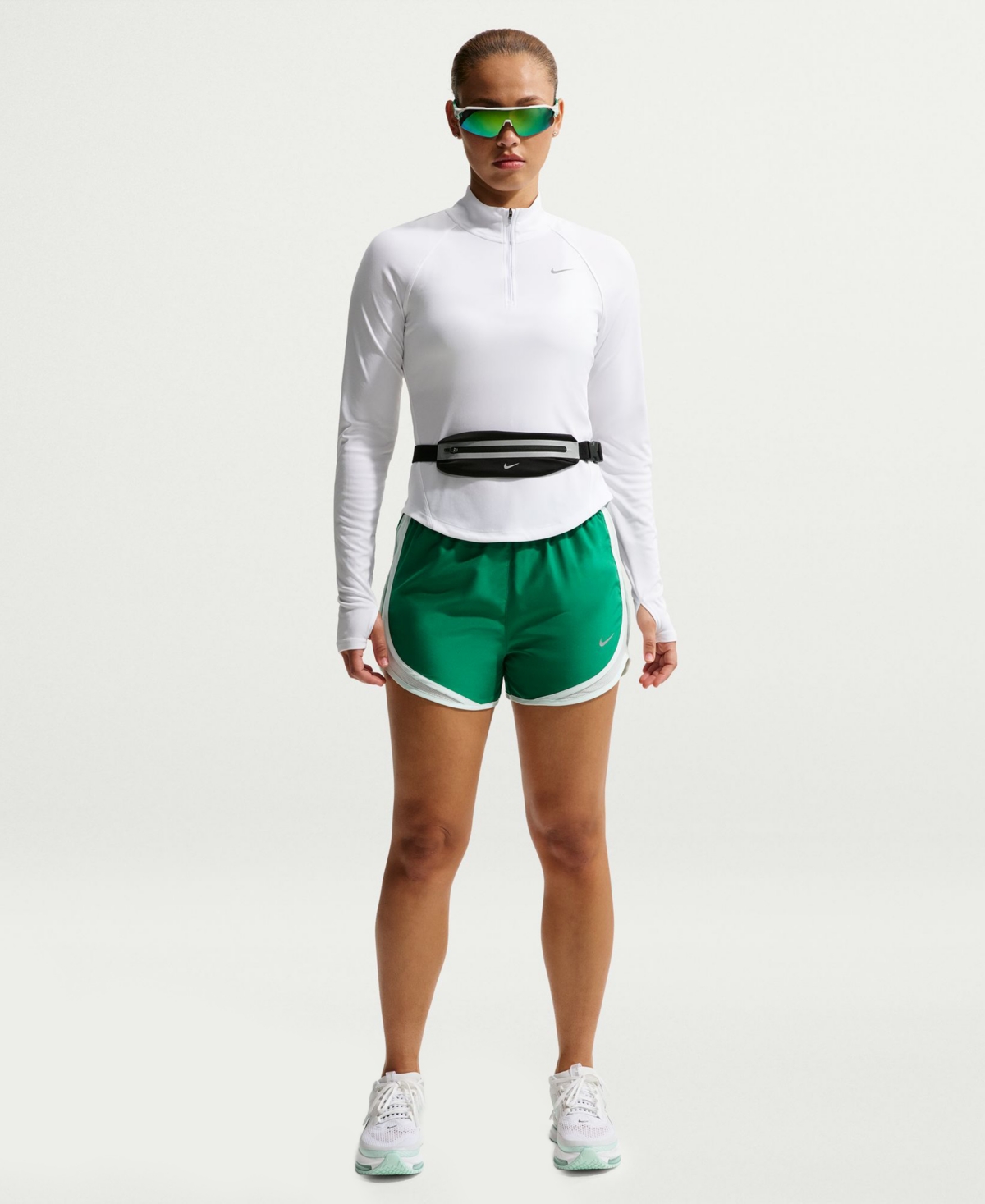 Click here for Nike Womens Tempo Dri-fit Mid Rise Running Shorts... prices