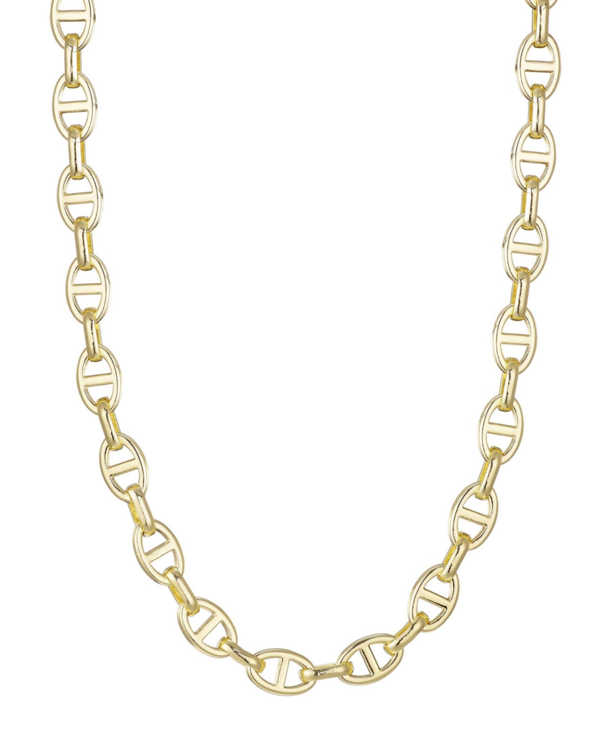 Click here for Adornia Gold Mariner Link Chain Necklace - Gold prices