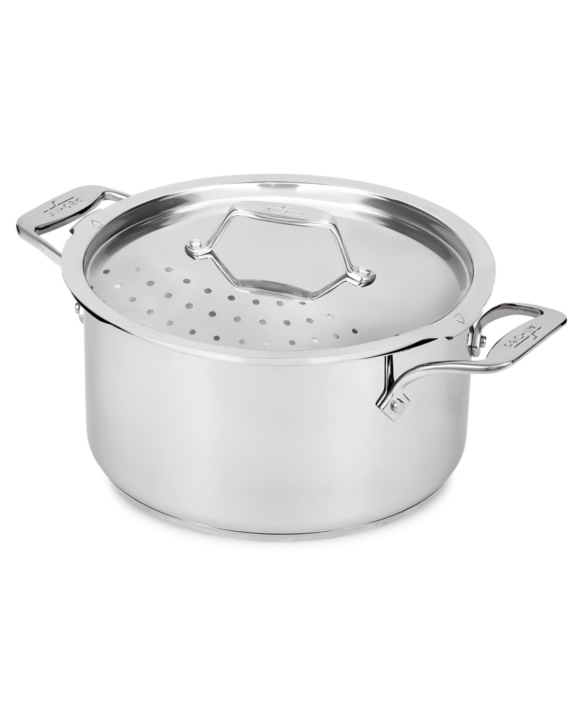Click here for All-Clad Simply Strain Stainless Steel 6-quart Mul... prices
