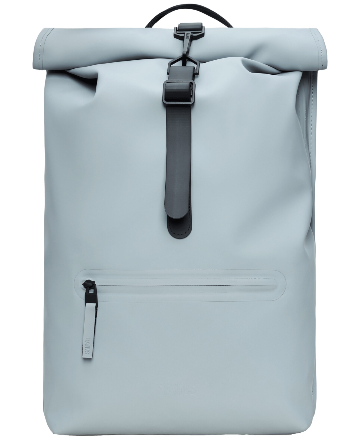 Click here for Rains Mens Rolltop Rucksack Bag - Pool Blue prices