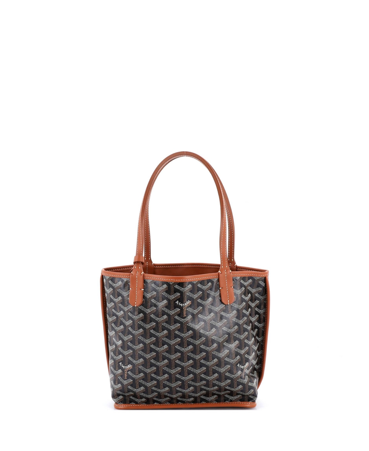 Click here for Pre-Owned Goyard Mini Anjou Reversible Tote Coated... prices