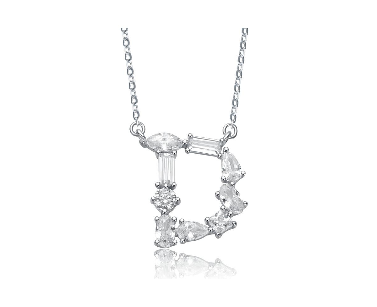 Click here for Genevive Brilliant Plated Cubic Zirconia Initial N... prices