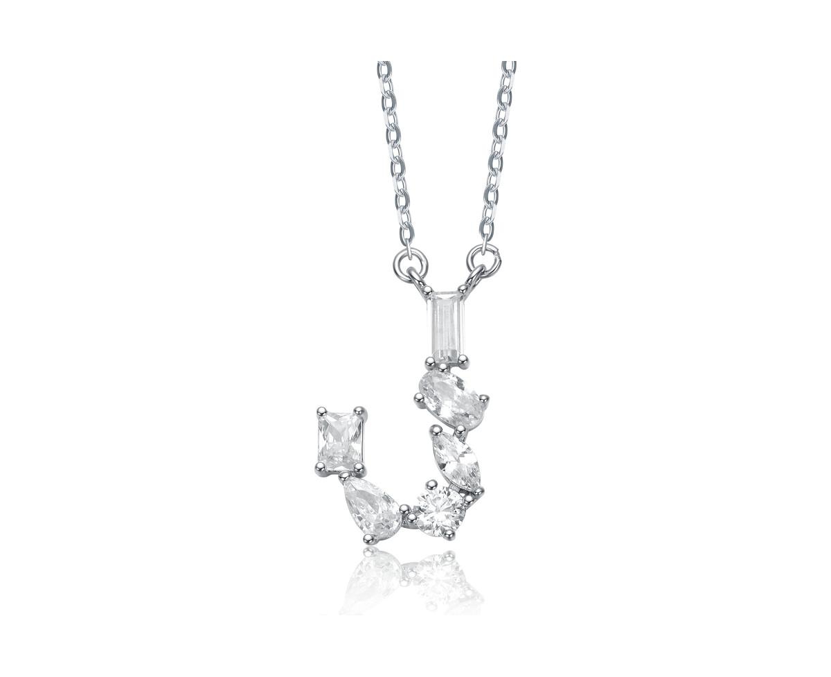 Click here for Genevive Brilliant Plated Cubic Zirconia Initial N... prices