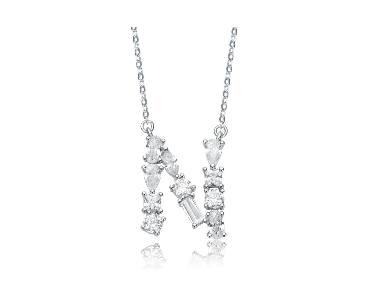 Click here for Genevive Brilliant Plated Cubic Zirconia Initial N... prices