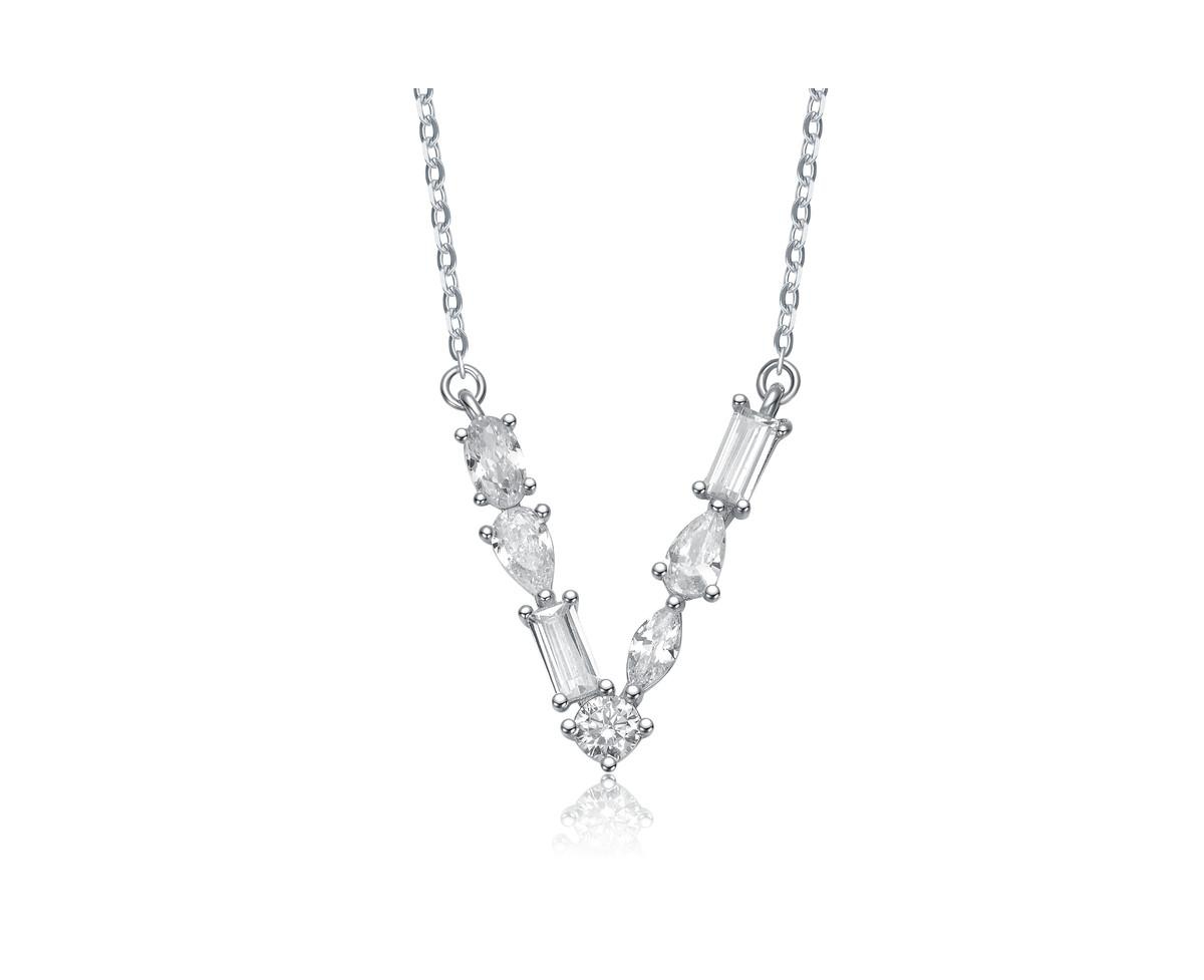 Click here for Genevive Brilliant Plated Cubic Zirconia Initial N... prices