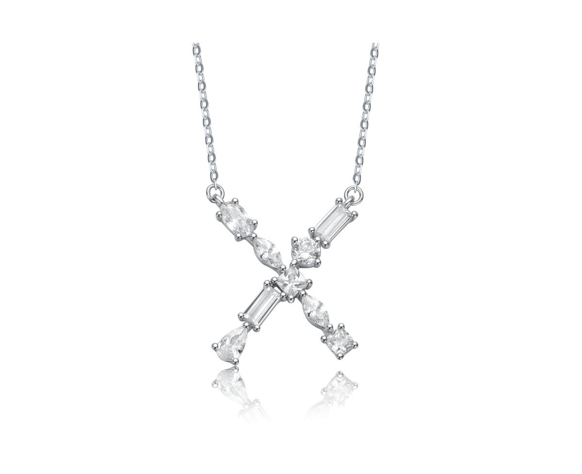 Click here for Genevive Brilliant Plated Cubic Zirconia Initial N... prices