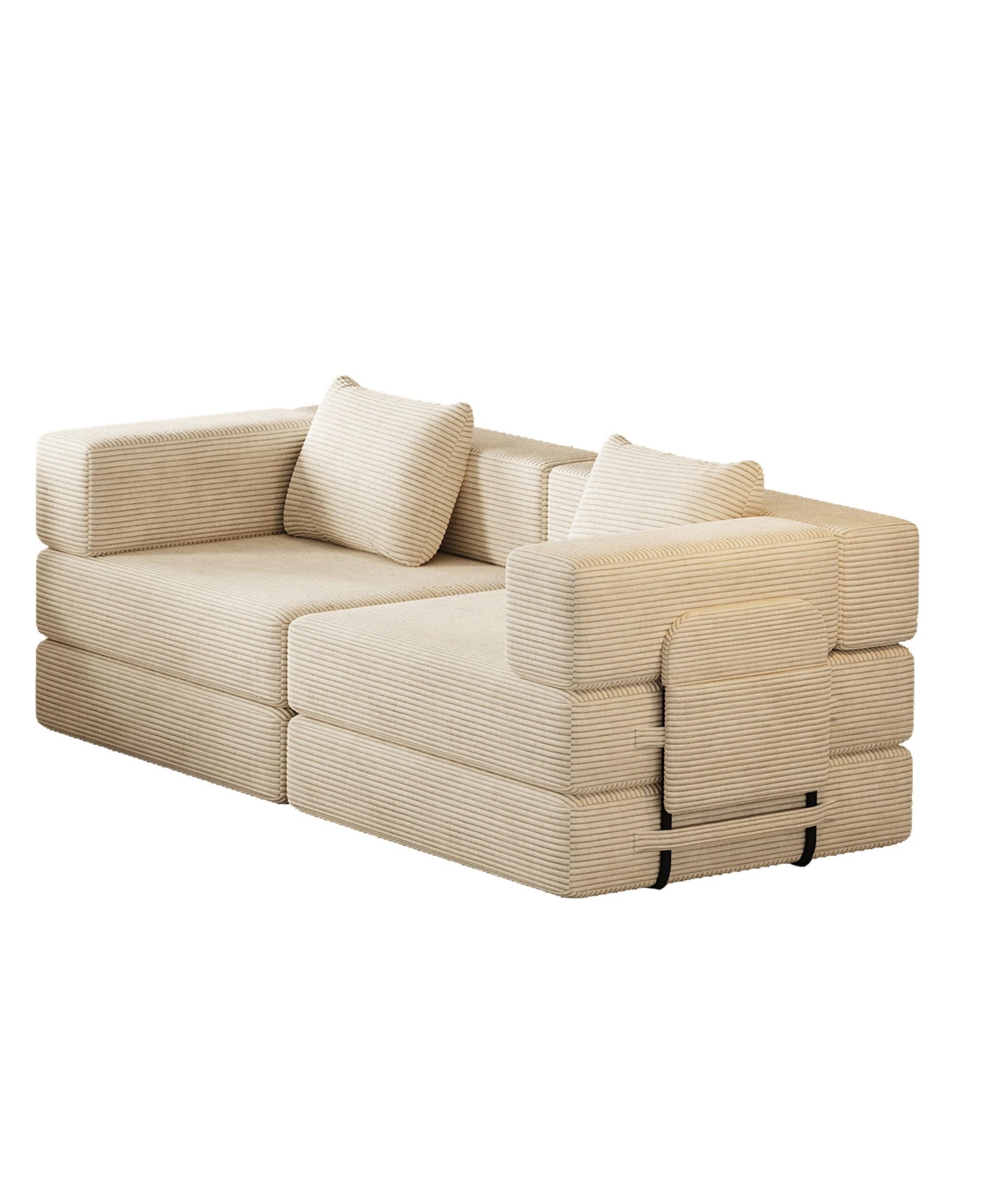 Click here for Clihome 72.4" Convertible Sofa Bed  Premium C... prices