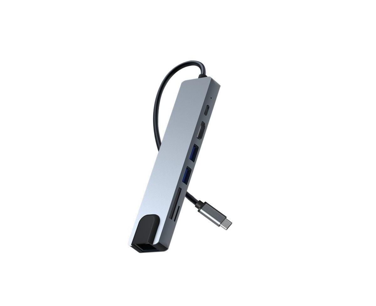 Click here for Risokeys 8 in 1 Usbc Dongle with 4K Hdmi  RJ45 Eth... prices