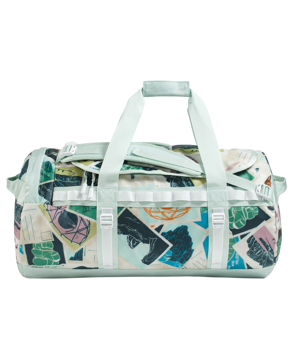 Click here for The North Face Mens Base Camp Duffel Bag - Opal Fr... prices