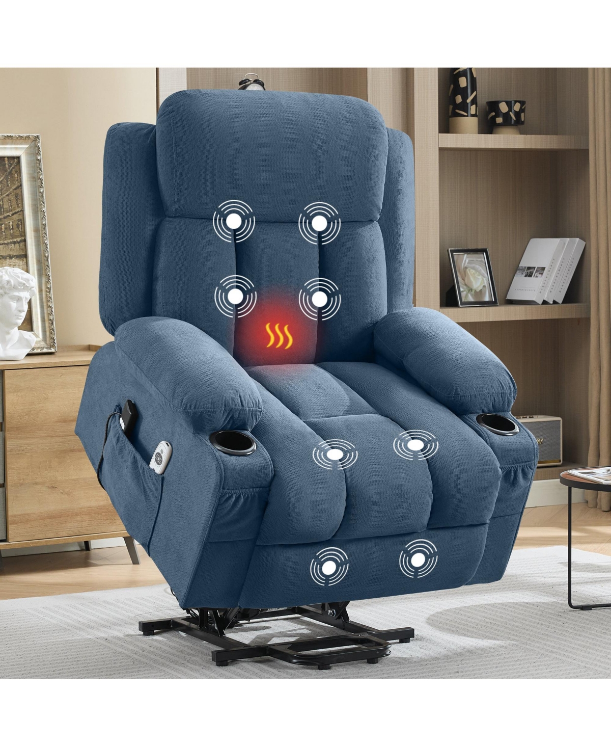 Click here for Clihome Power Lift Recliner Chair with Heat and Ma... prices