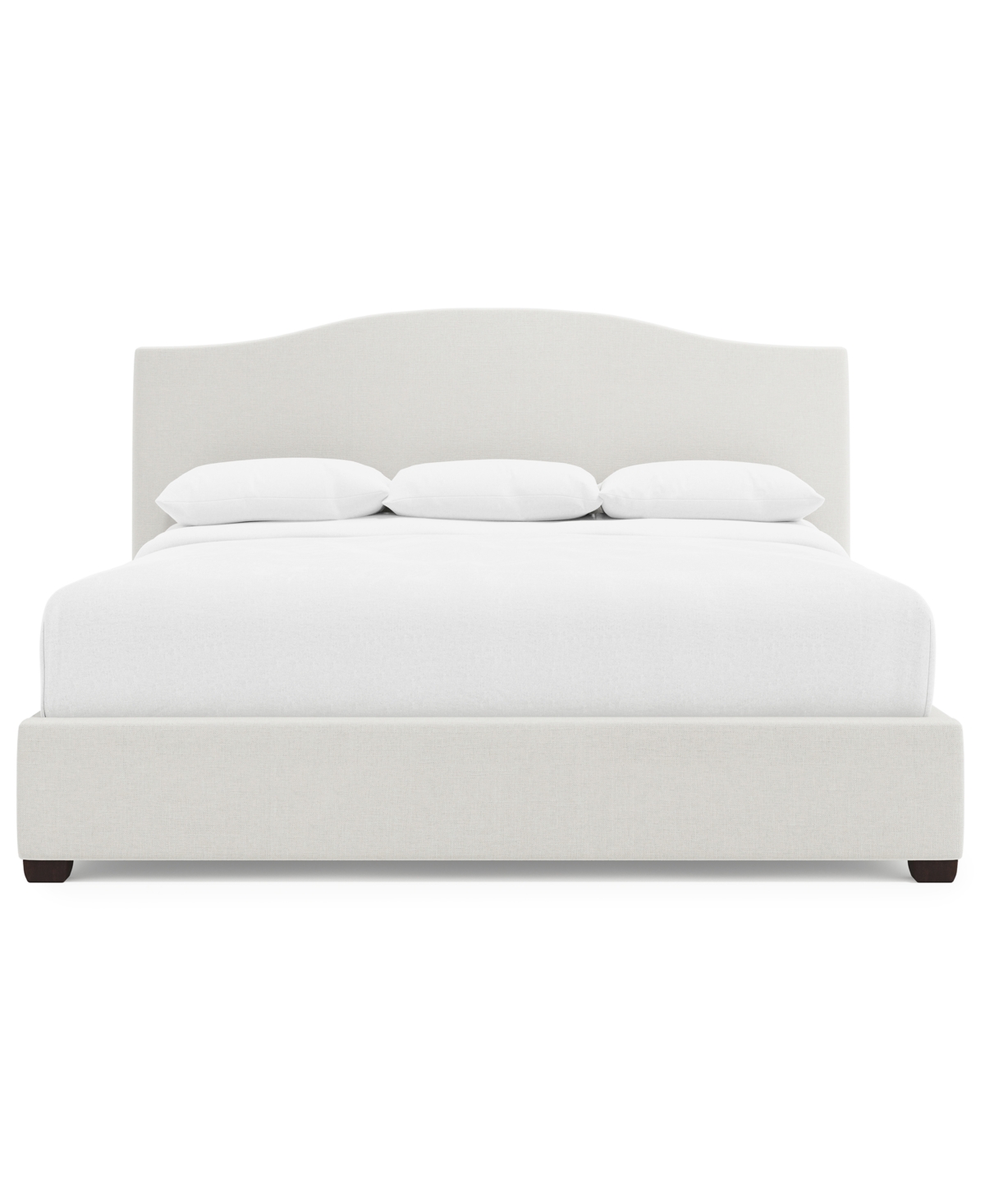 Click here for Graham Queen Upholstered Storage Bed - White prices