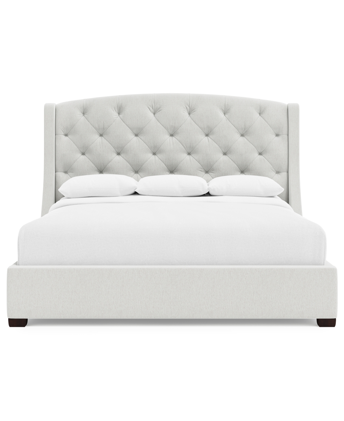 Click here for Jordan Queen Upholstered Storage Bed - Light Gray prices