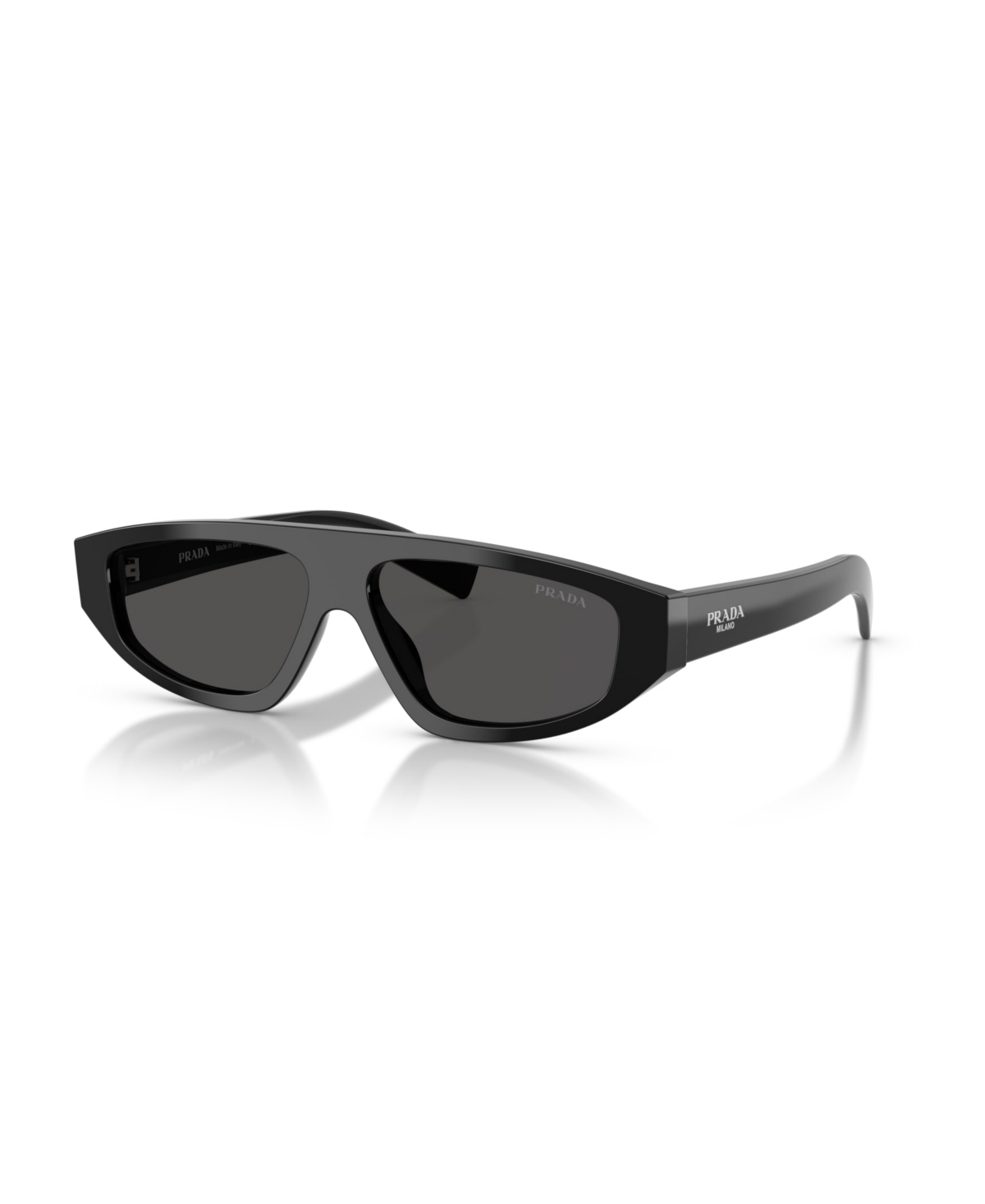 Click here for Prada Mens Geometric Sunglasses  Pr C02S - Black prices