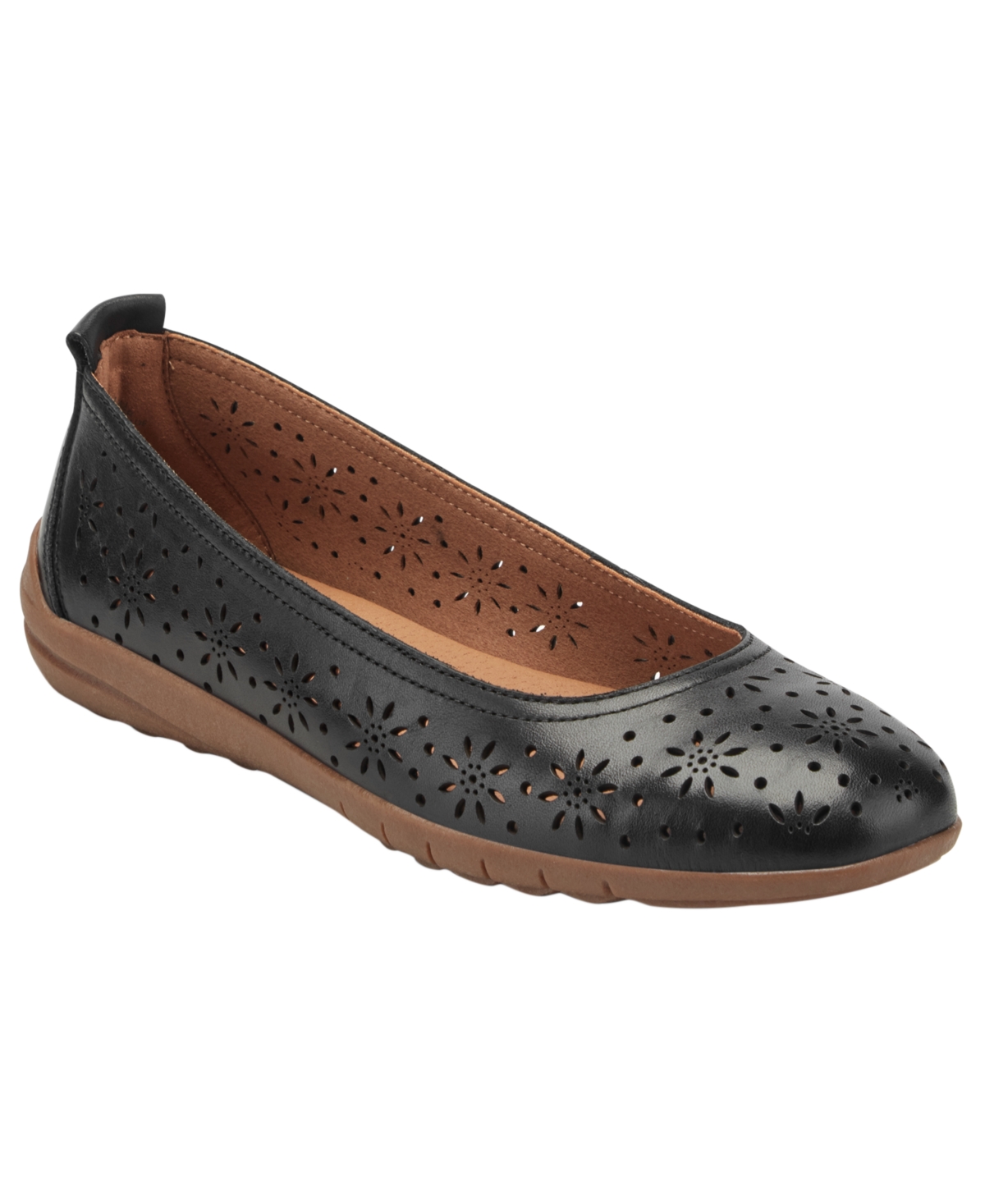 Click here for Easy Spirit Womens Araceli Slip-On Ballet Flats -... prices